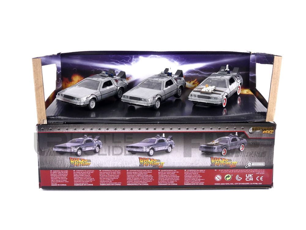 JADA TOYS - Hollywood Rides Diecast Collectibles Model, DMC De Lorean ...