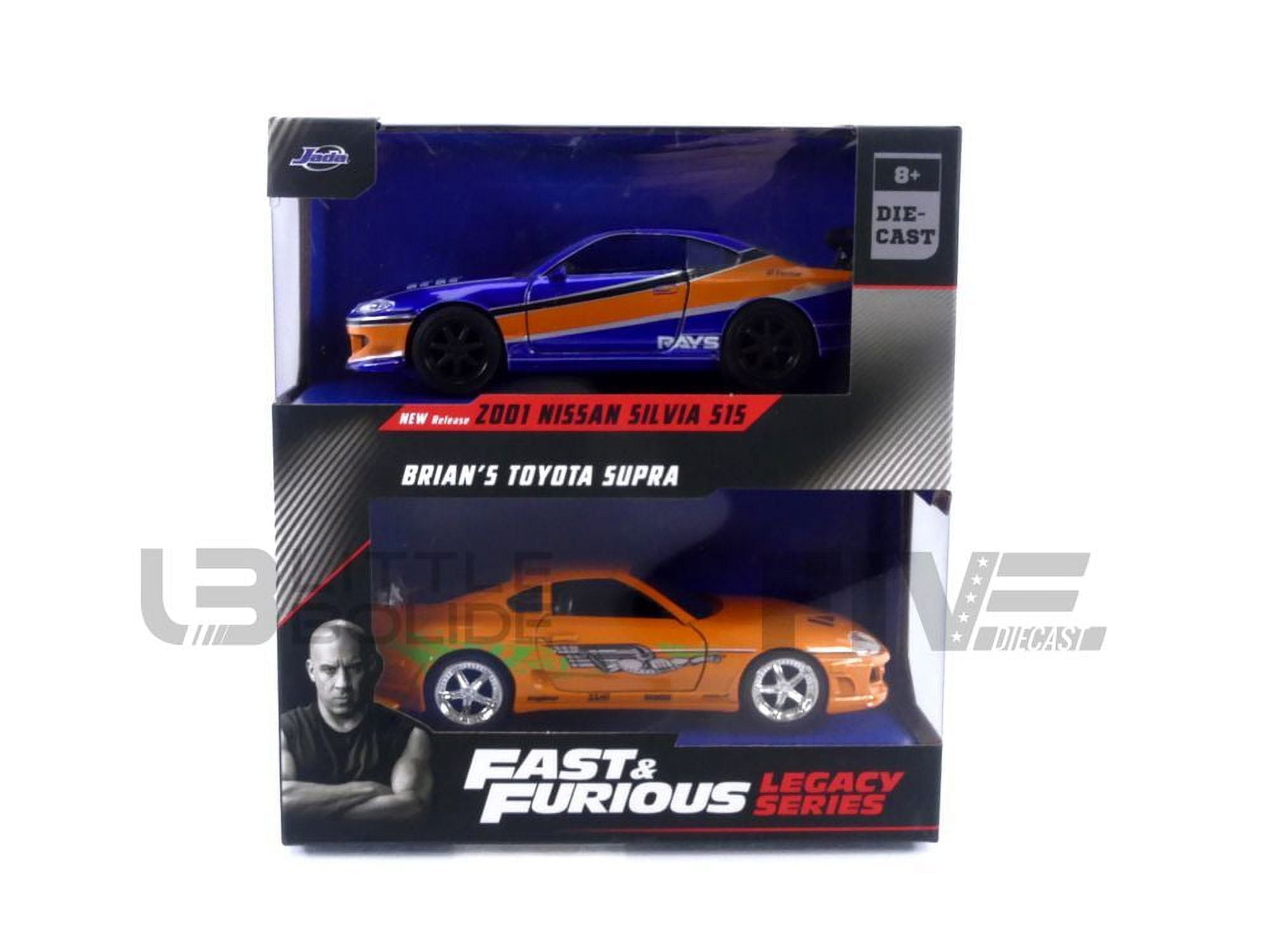 JADA TOYS 1/32 - NISSAN Silvia S15 and Toyota Supra - 2001 - Walmart.com