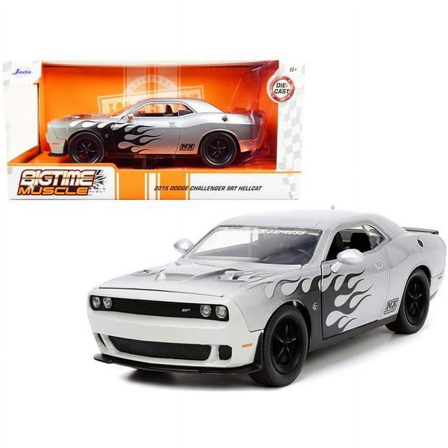 JADA TOYS 2015 Dodge Challenger Srt Hellcat 1/24 Scale Die Cast Car - Walmart.com