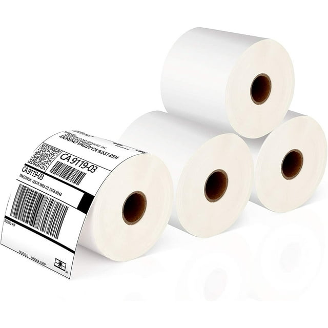 JADENS 4x6 inch Shipping Labels, Self-Adhesive Direct Thermal Labels for Most Thermal Printer ...
