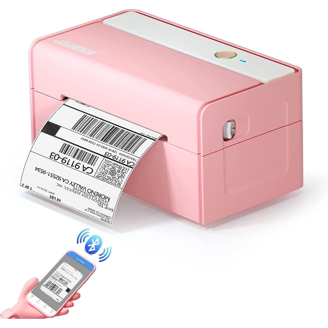 Bluetooth Thermal Label Printer for Business Shipping - Walmart ...