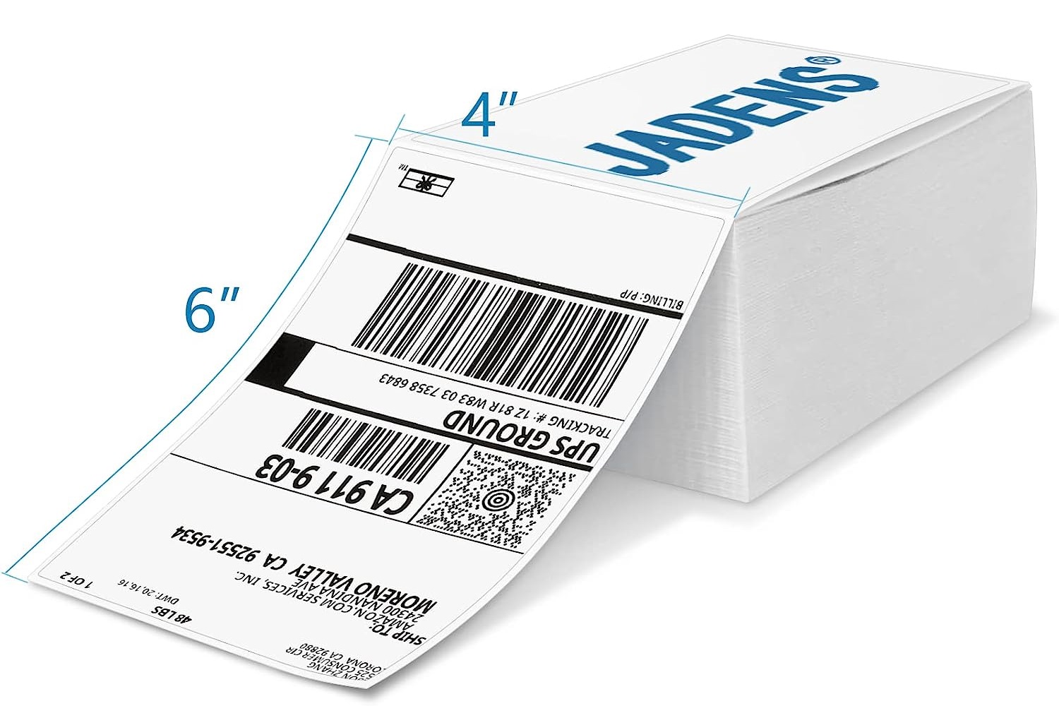 Avery Shipping Labels w/ Paper Receipts, TrueBlock Technology ...