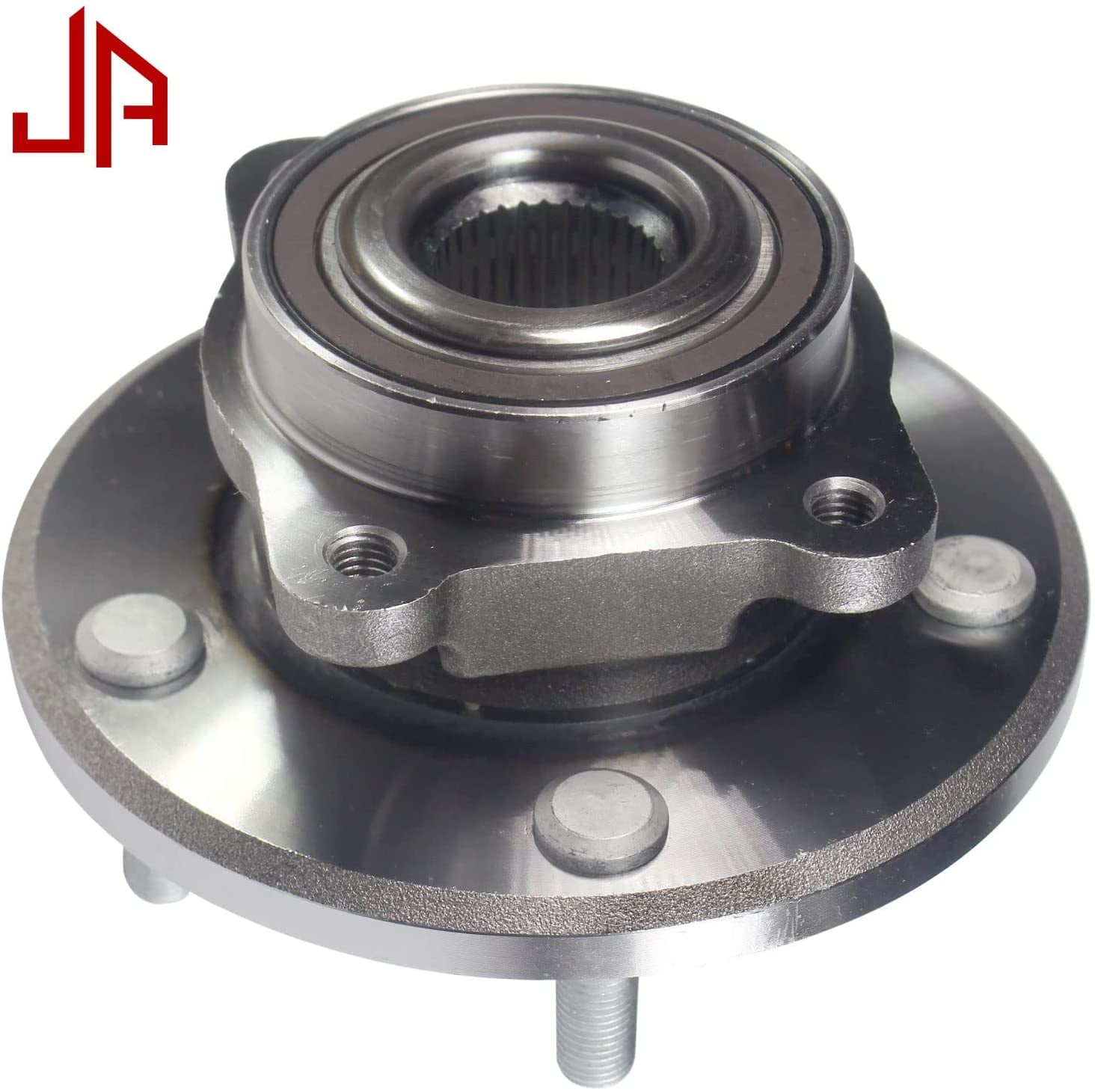 JADODE 513286 Wheel Bearing 5 Lugs Front Wheel Hub Bearing Assembly ...