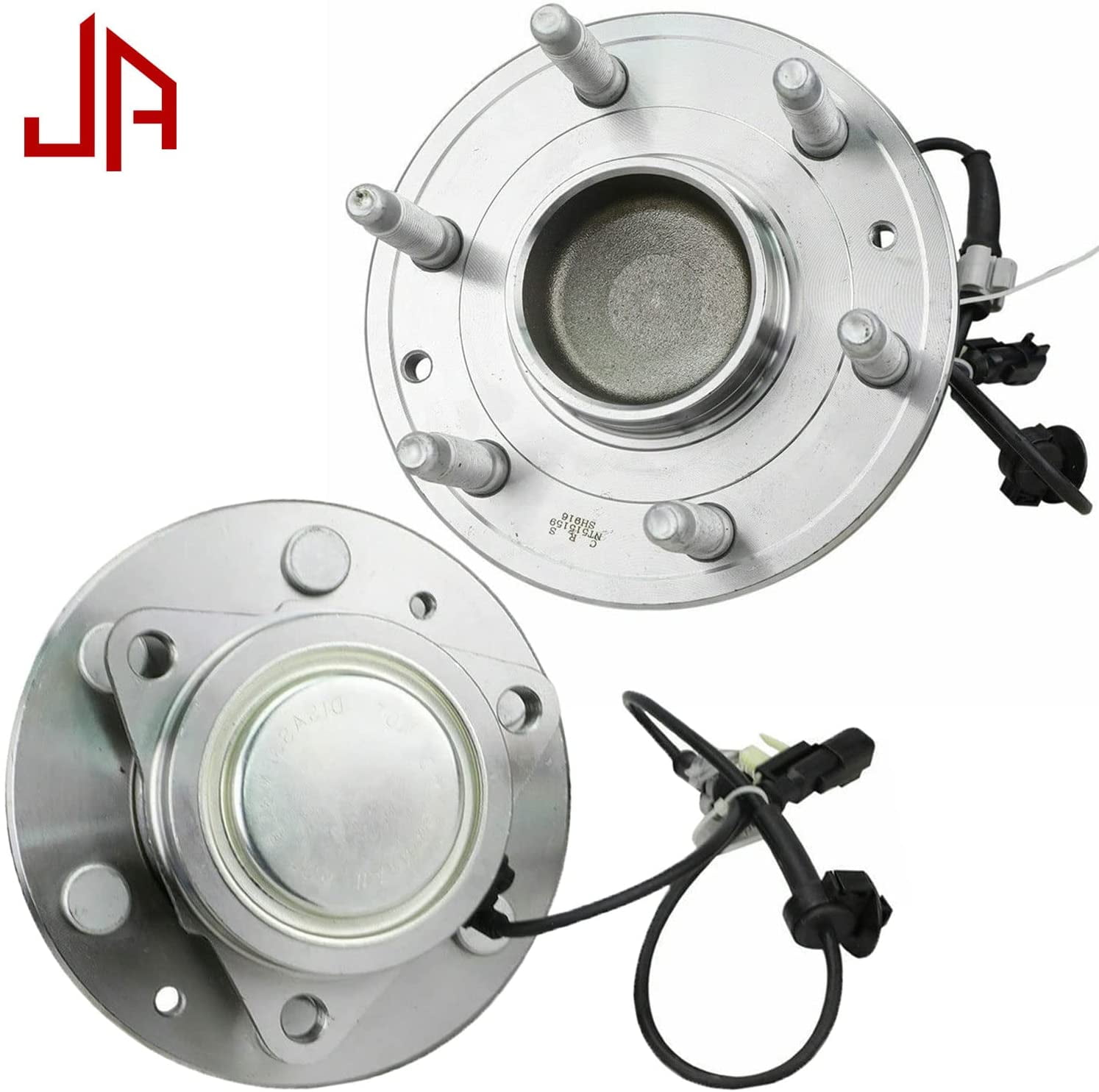 JADODE Wheel Bearing 515159 6 Lugs Front Wheel Hub Bearing Assembly ...