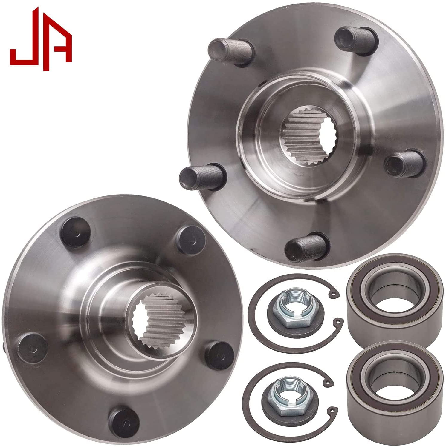 JADODE Wheel Bearing 518519 5 Lugs Front Wheel Hub Bearing Assembly ...