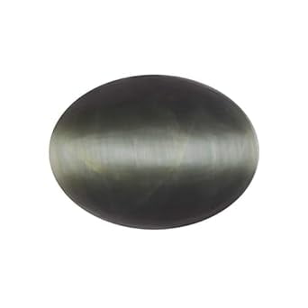 JAGDAMBA GEMS 5.25 Ratti / 4.45 Carat Cat Eye Gemstone for Men and Women Lehsuniya Stone ...
