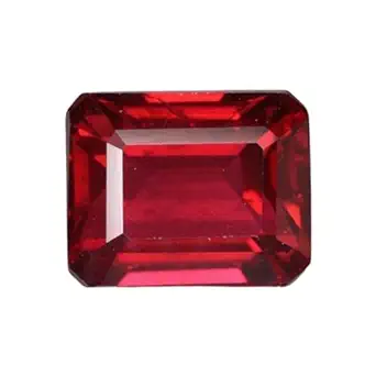 JAGDAMBA GEMS Natural Spinal Ruby Stone Original 16.25 Ratti 15.76 ...