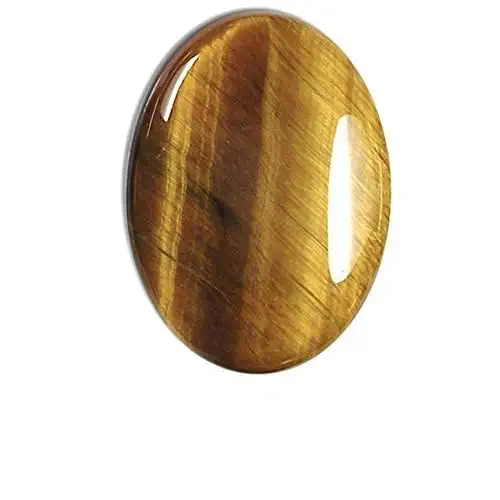 JAGDAMBA GEMS Tiger Eye Stone 12.25 Ratti Rashi Ratna Natural and ...