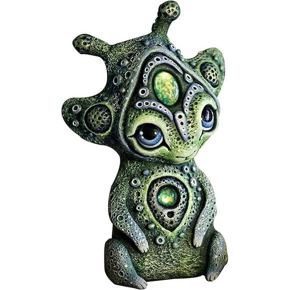 Alien Garden Statue