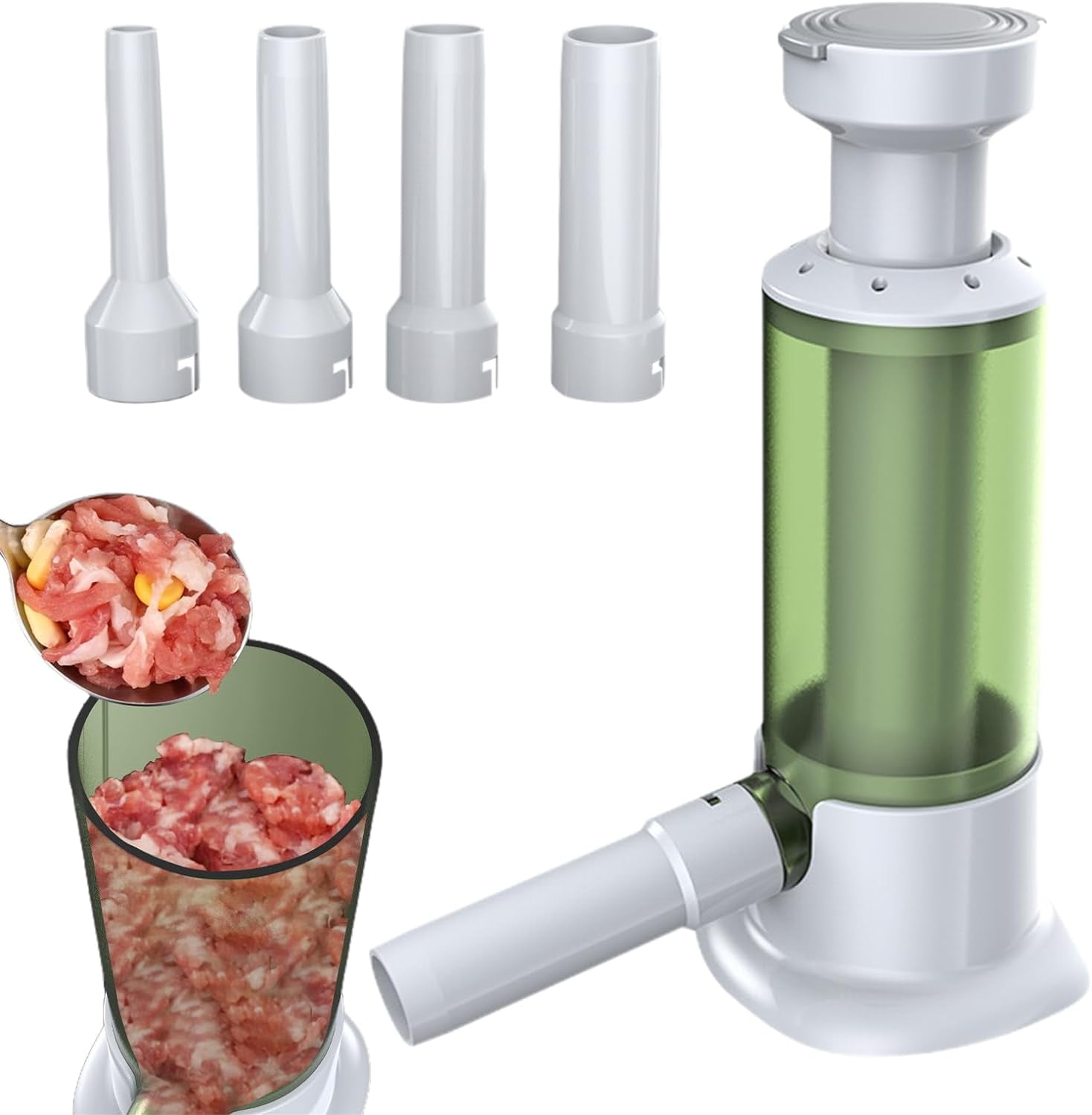 JAGOCY Sausage Maker Machine, Manual Sausage Stuffer Machine, Homemade ...