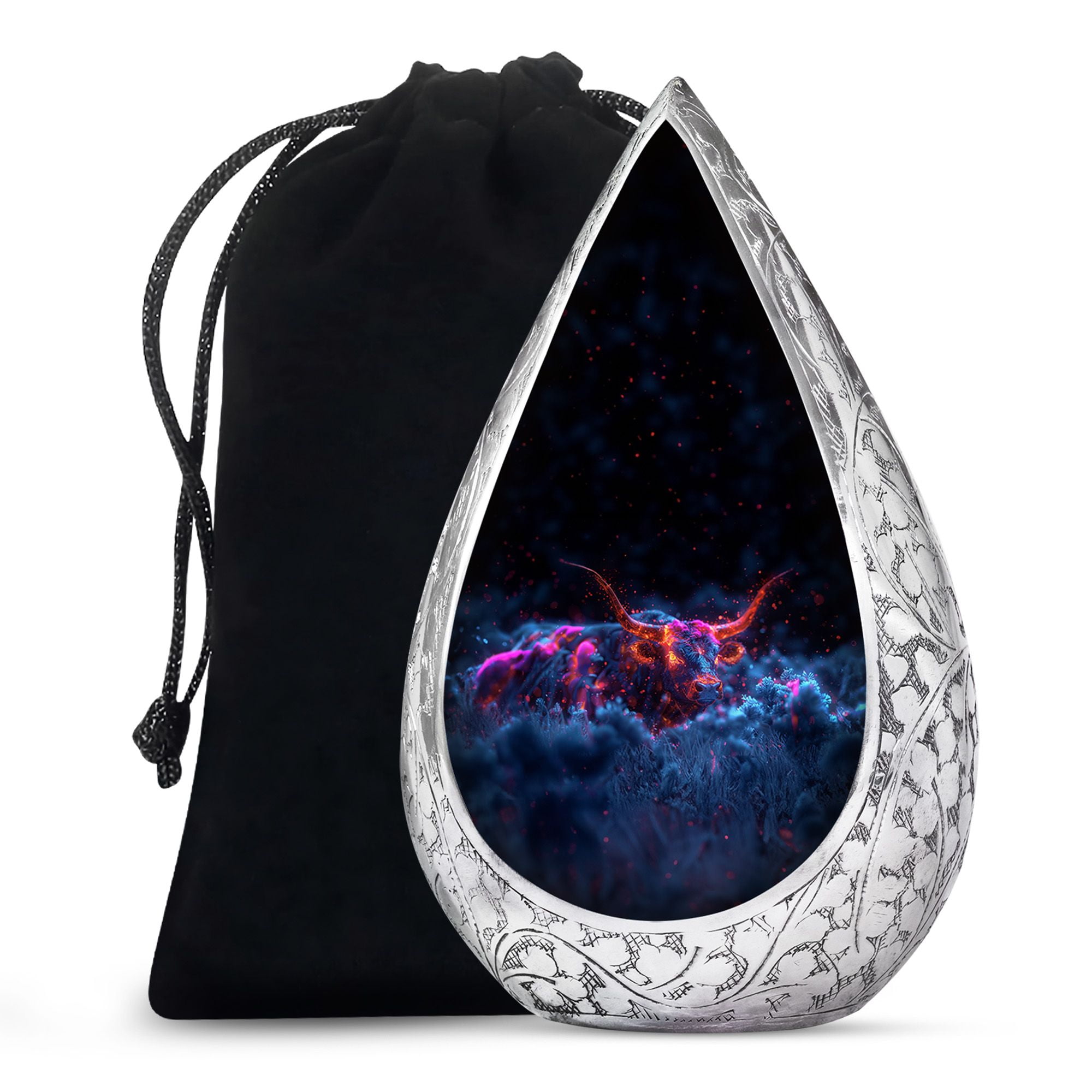 JAGSHASHI Astral Bull Mirage - Burial Urns For Human Ashes - Memorial ...