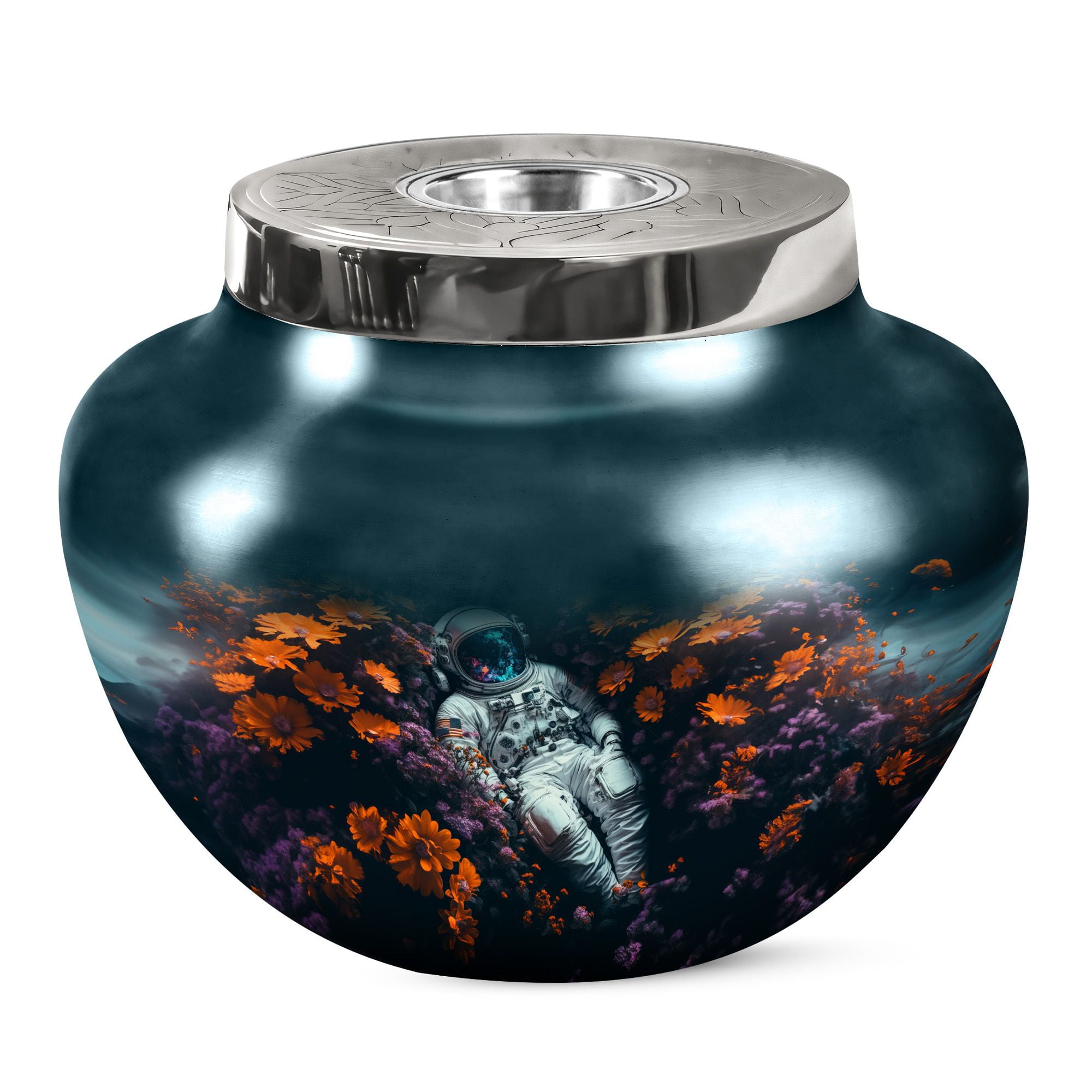 JAGSHASHI Astronaut Burial Urns For Human Ashes - Urn For Ashes - Memorial Urns For Human Ashes ...