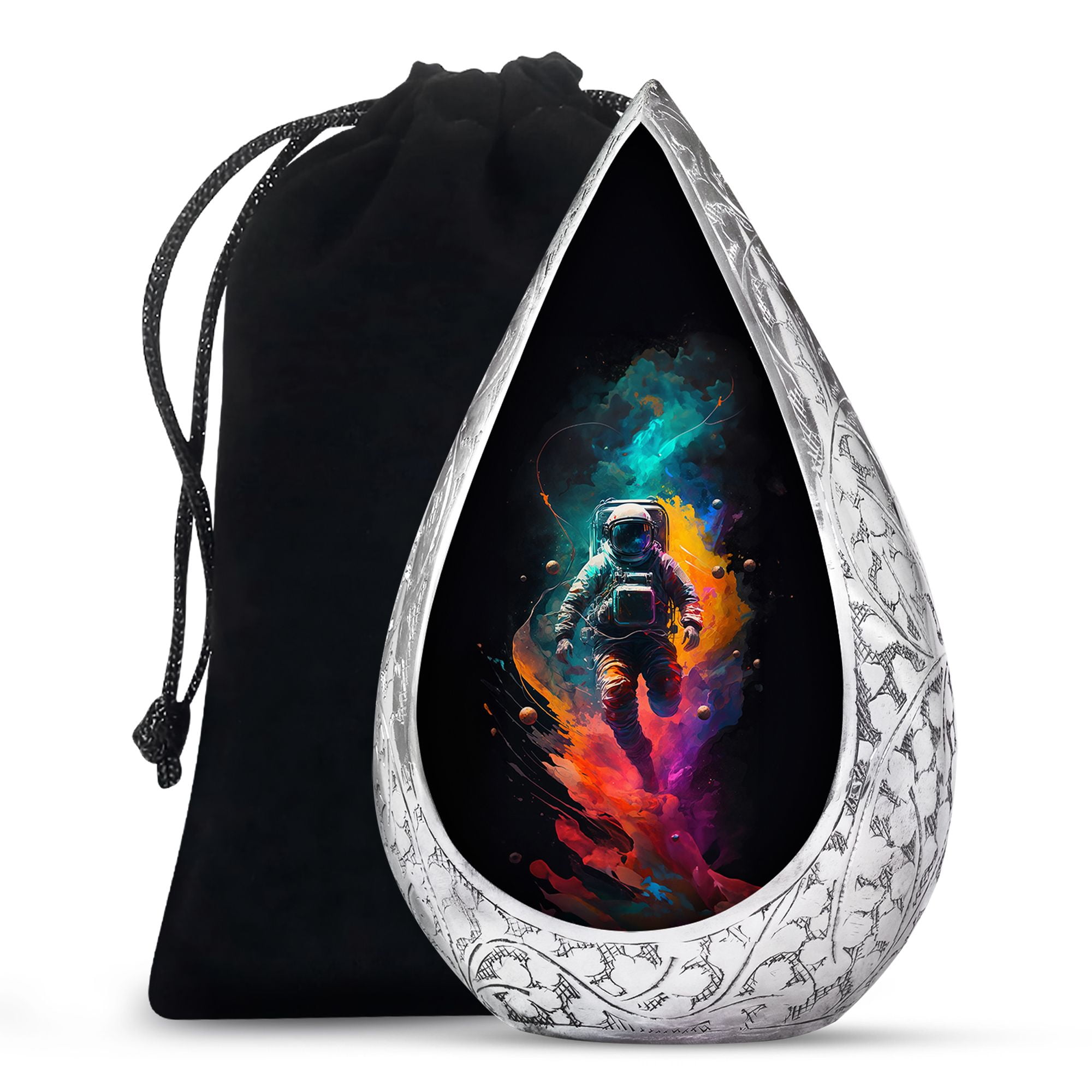 JAGSHASHI Astronaut - Large Urn For Human Ashes - Cremation Urns - Funeral Urn For Ashes ...