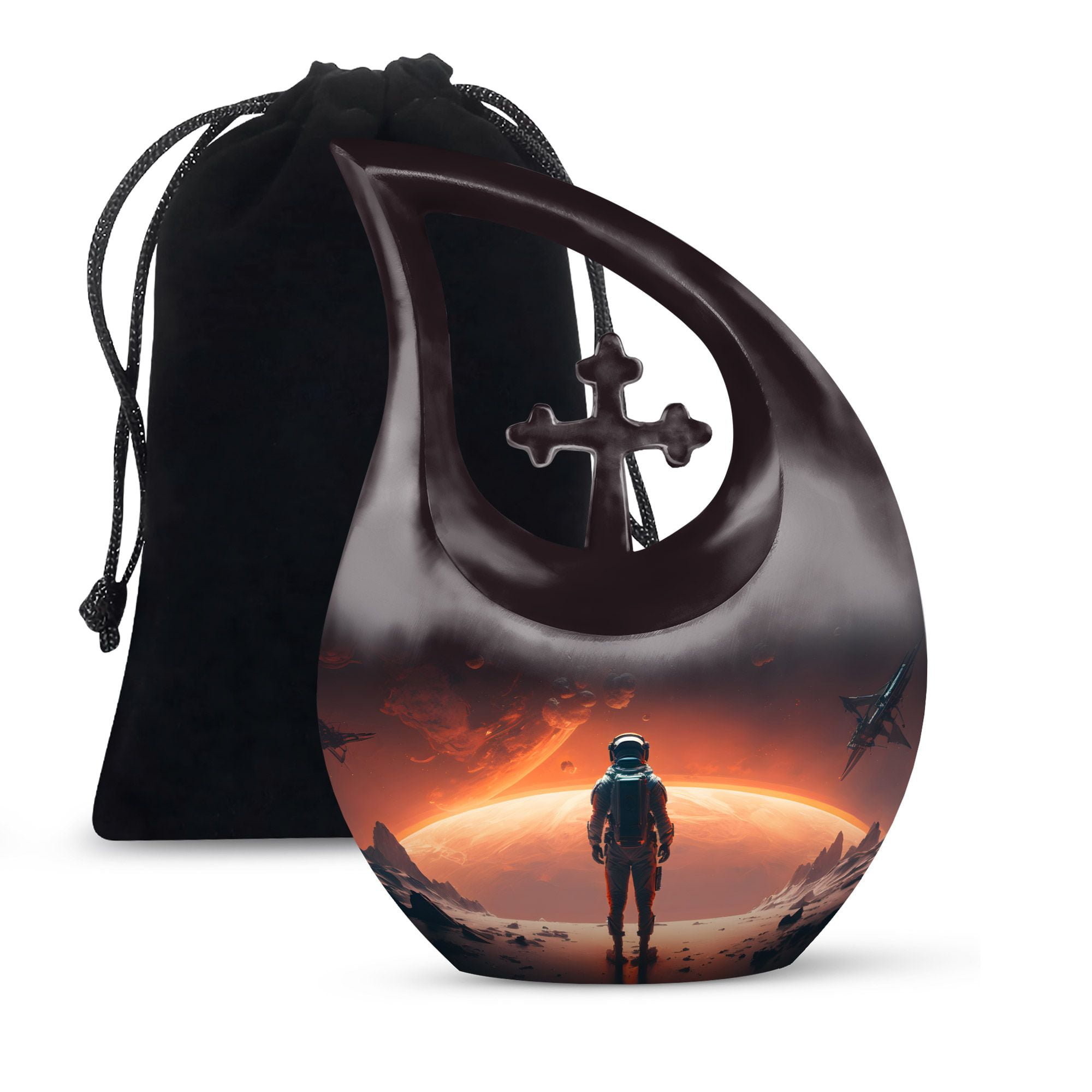 JAGSHASHI Astronaut Urns For Human Ashes Adult Male - Urns Adult Male ...