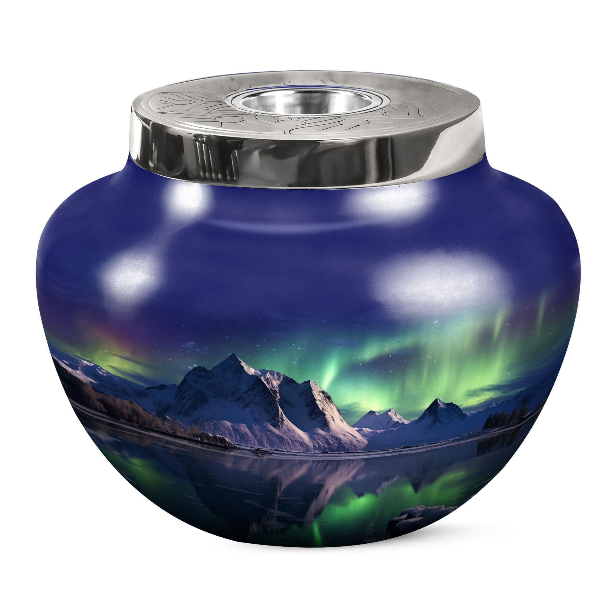 JAGSHASHI Aurora Cremation Large Urns - Unique Urn For Ash - Decorative ...
