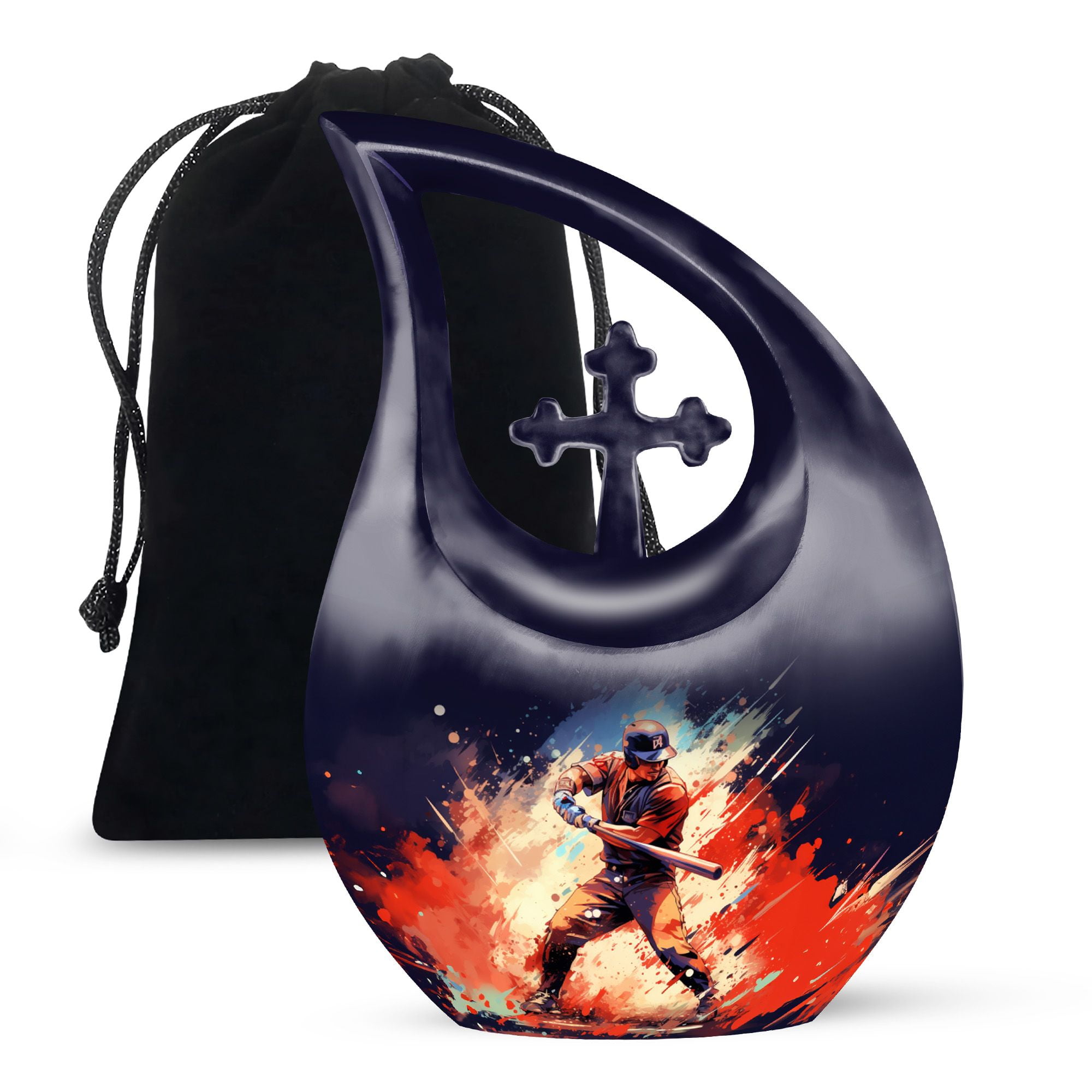 JAGSHASHI Baseball Cremation Urns Large Adult - Urns For Men - Urns For ...