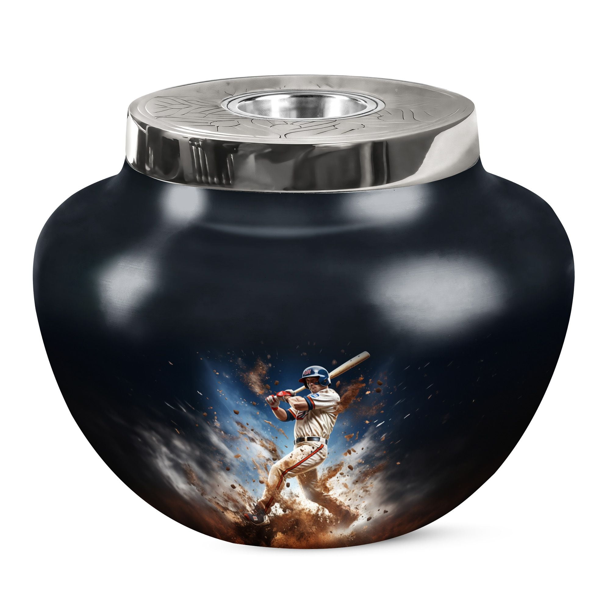 JAGSHASHI Baseball Funeral Cremation Urns For Ashes - Unique Urns For ...