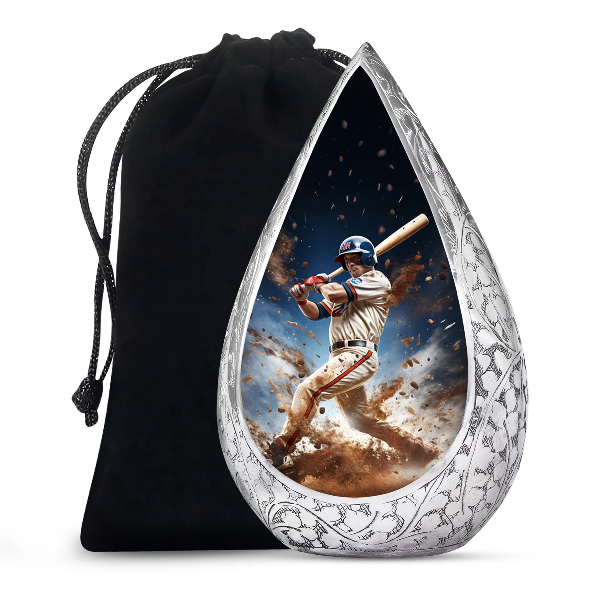 JAGSHASHI Baseball - Memorial Urns - Funeral Urns For Adult Ashes Men ...