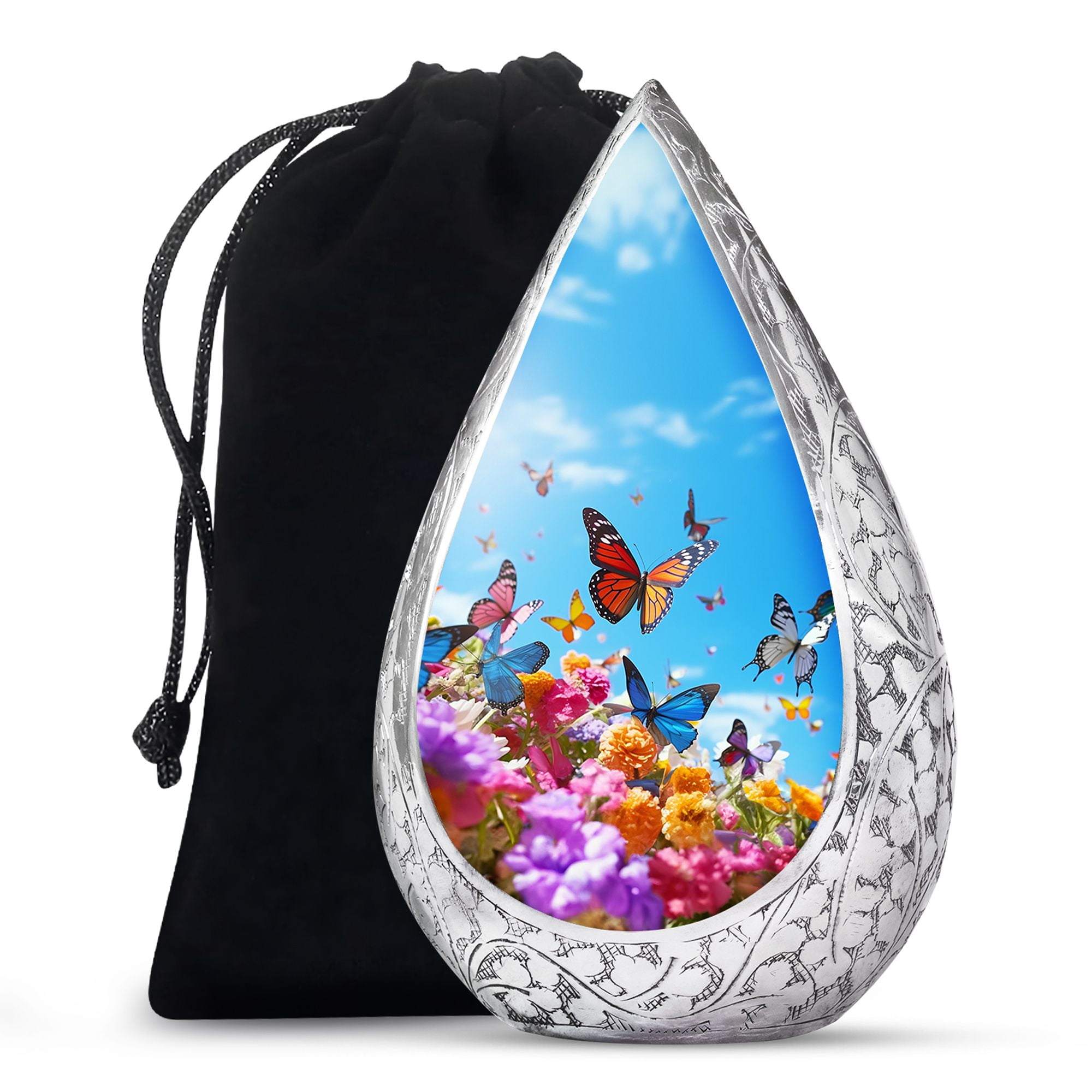 JAGSHASHI Butterfly - Human Remains Urn - Adult Urn For Human Ashes ...
