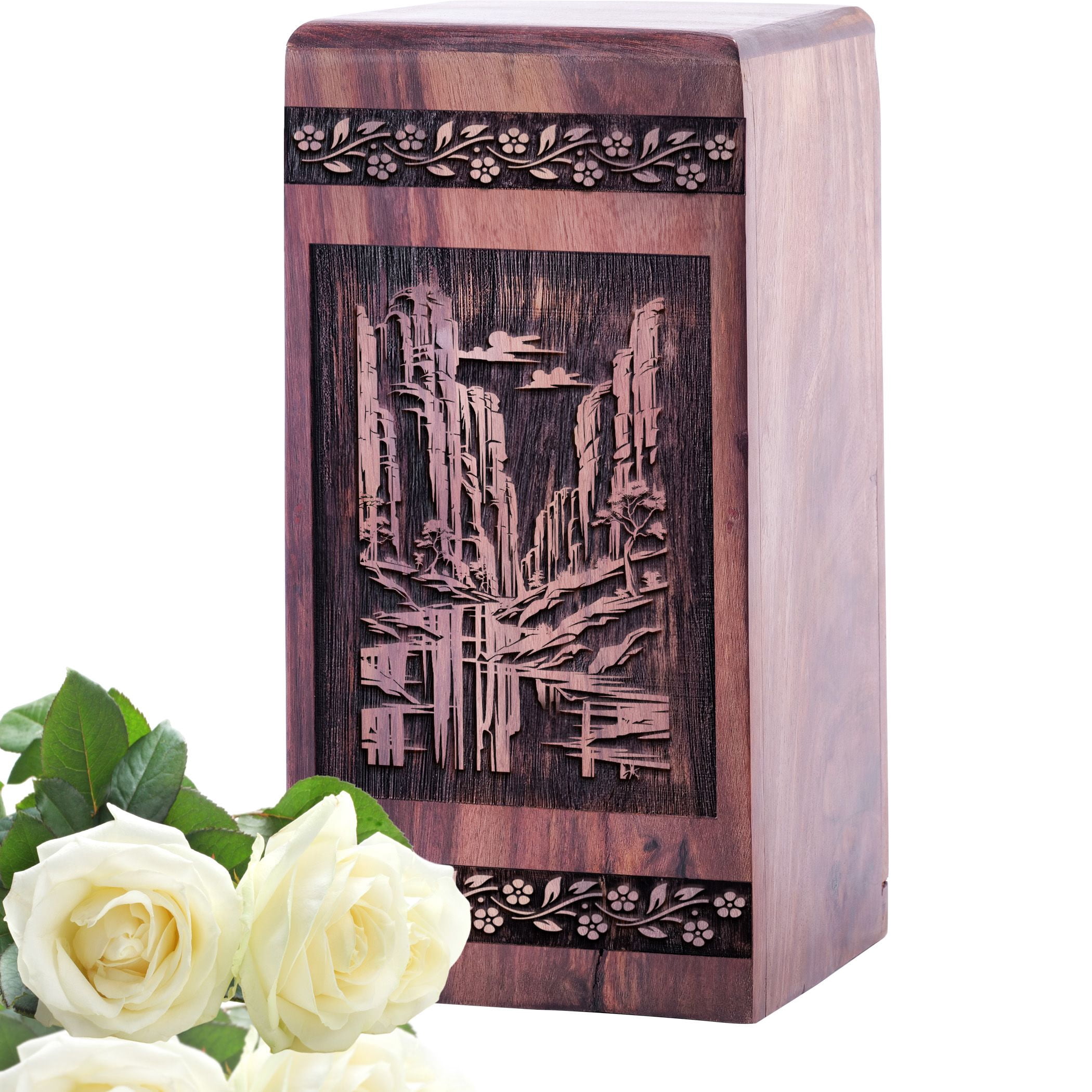 JAGSHASHI Canyon Decorative Large Funeral Urn For Ashes Adult Male ...