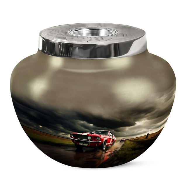 JAGSHASHI Car Race Cremation Urn Human - Urns For Human Ashes ...