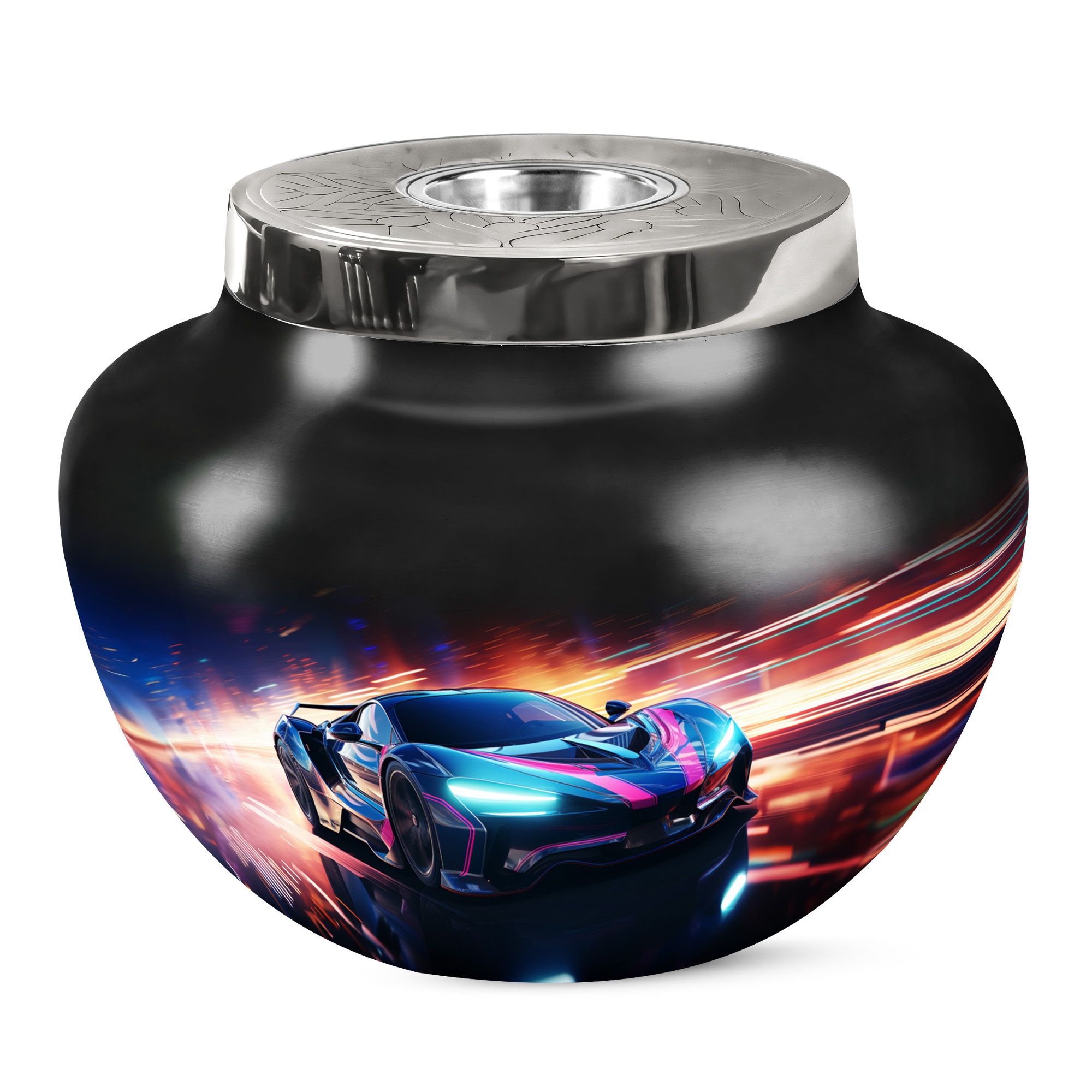 JAGSHASHI Car Race Large Decorative Urn - Cremation Urns Large - Urns ...
