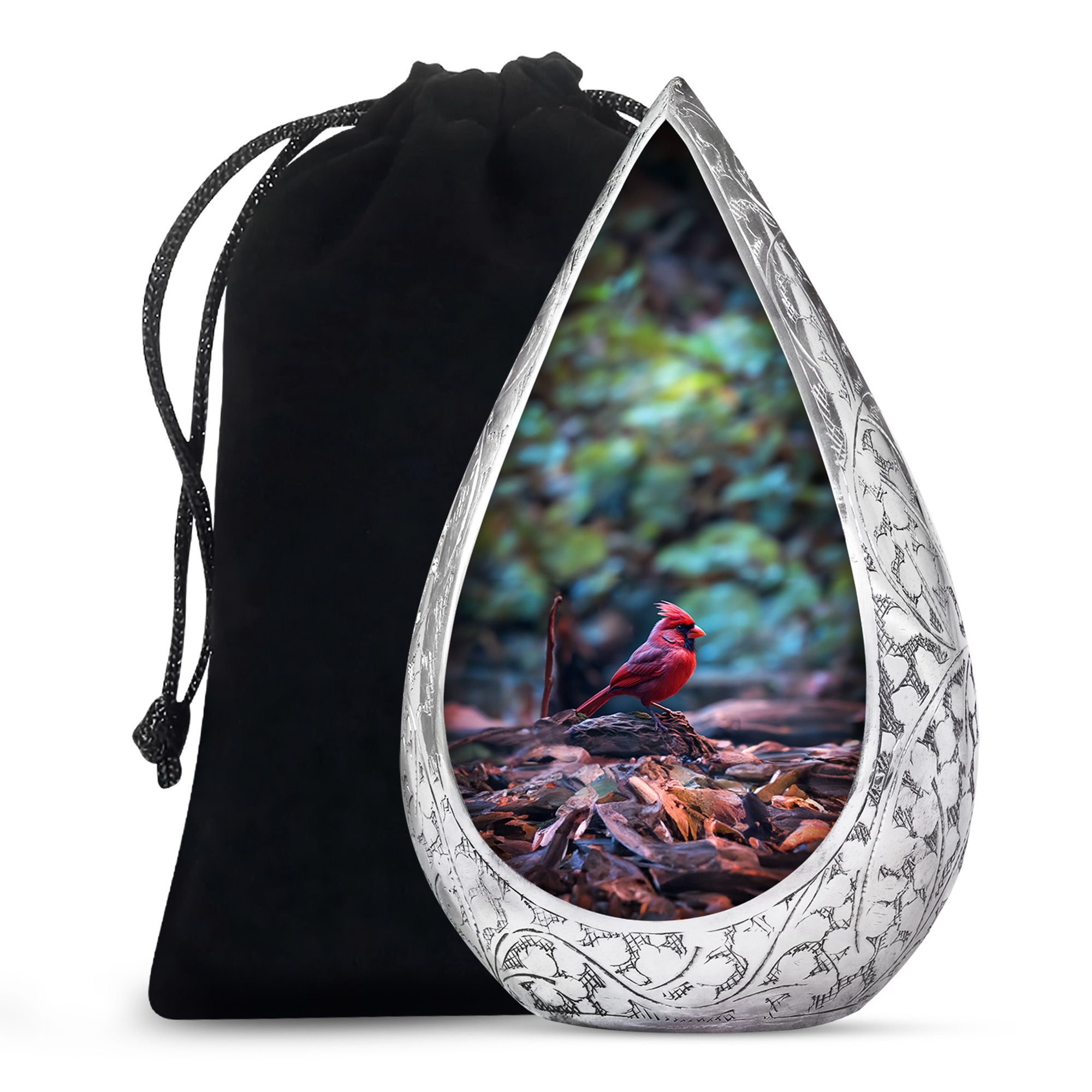 JAGSHASHI Cardinal Bird - Memorial Urn For Ashes - Creamation Urns ...