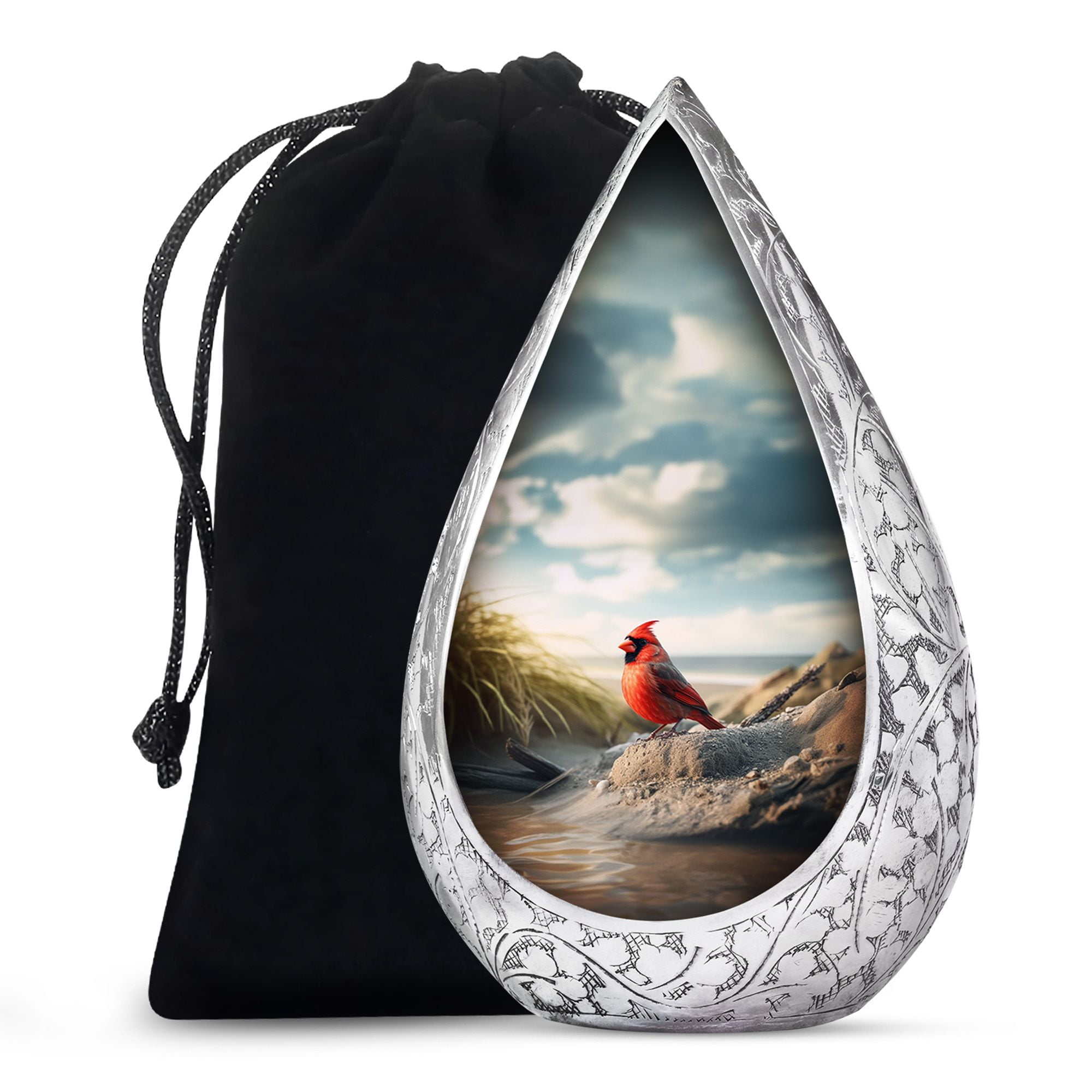 JAGSHASHI Cardinal Bird - Unique Urns For Human Ashes - Human Remains ...