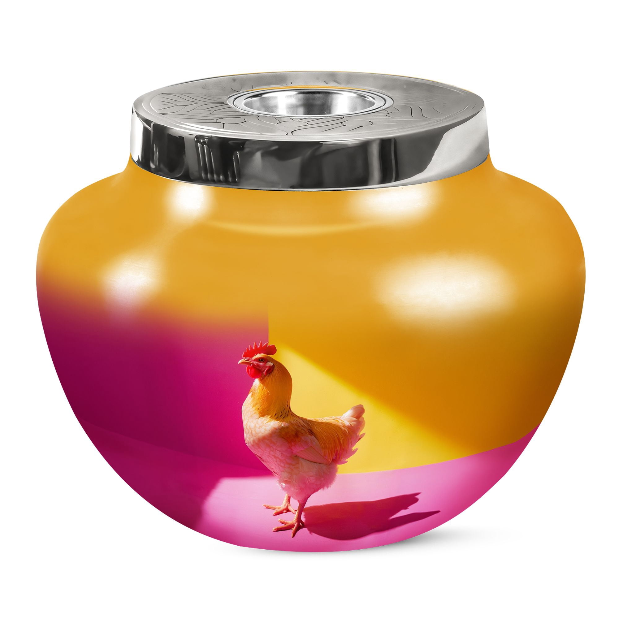 JAGSHASHI Chromatic Chicken Contrast Creamation Urns For Adults ...