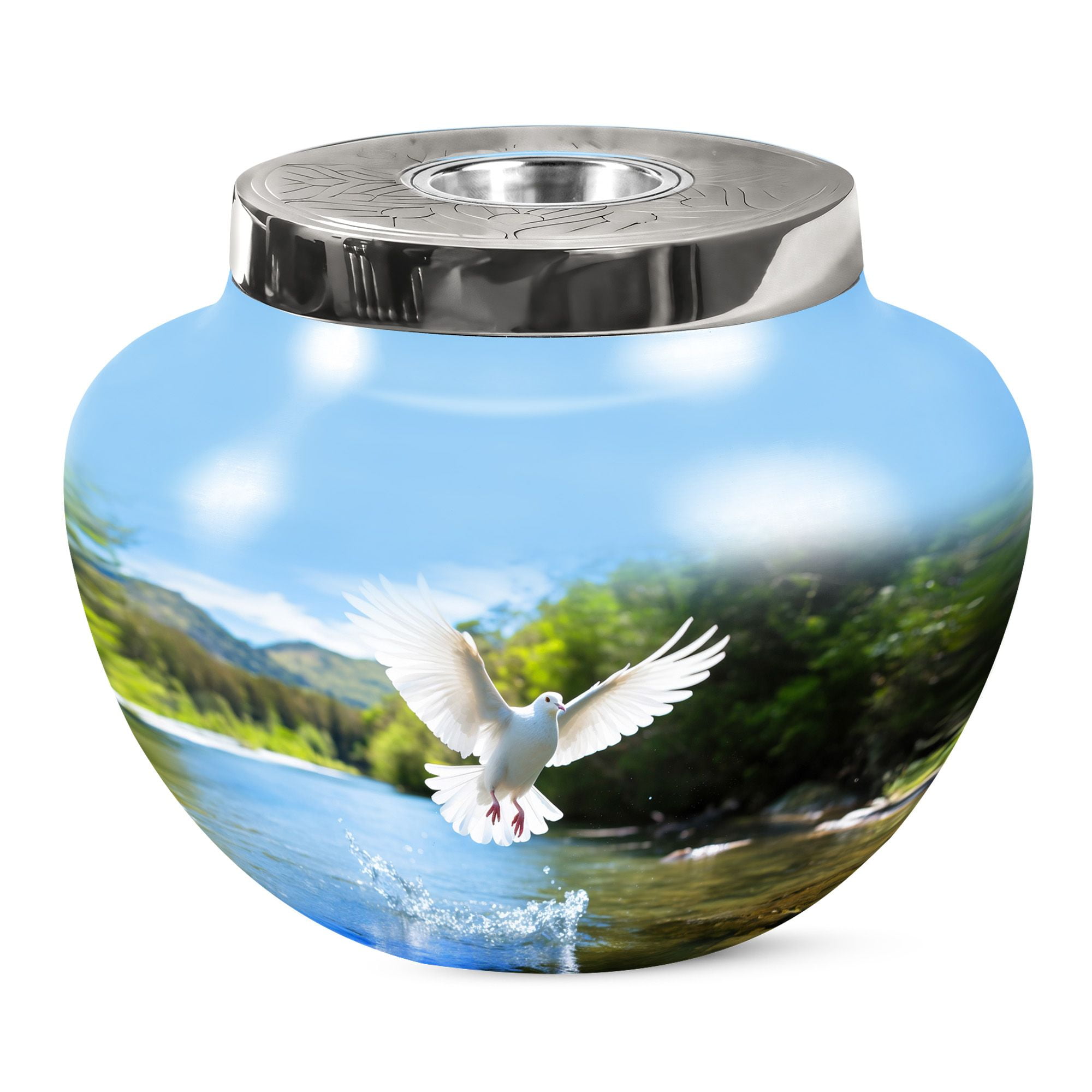 JAGSHASHI Dove Human Urn - Ashes Urns Human Remains - Ash Urns For ...