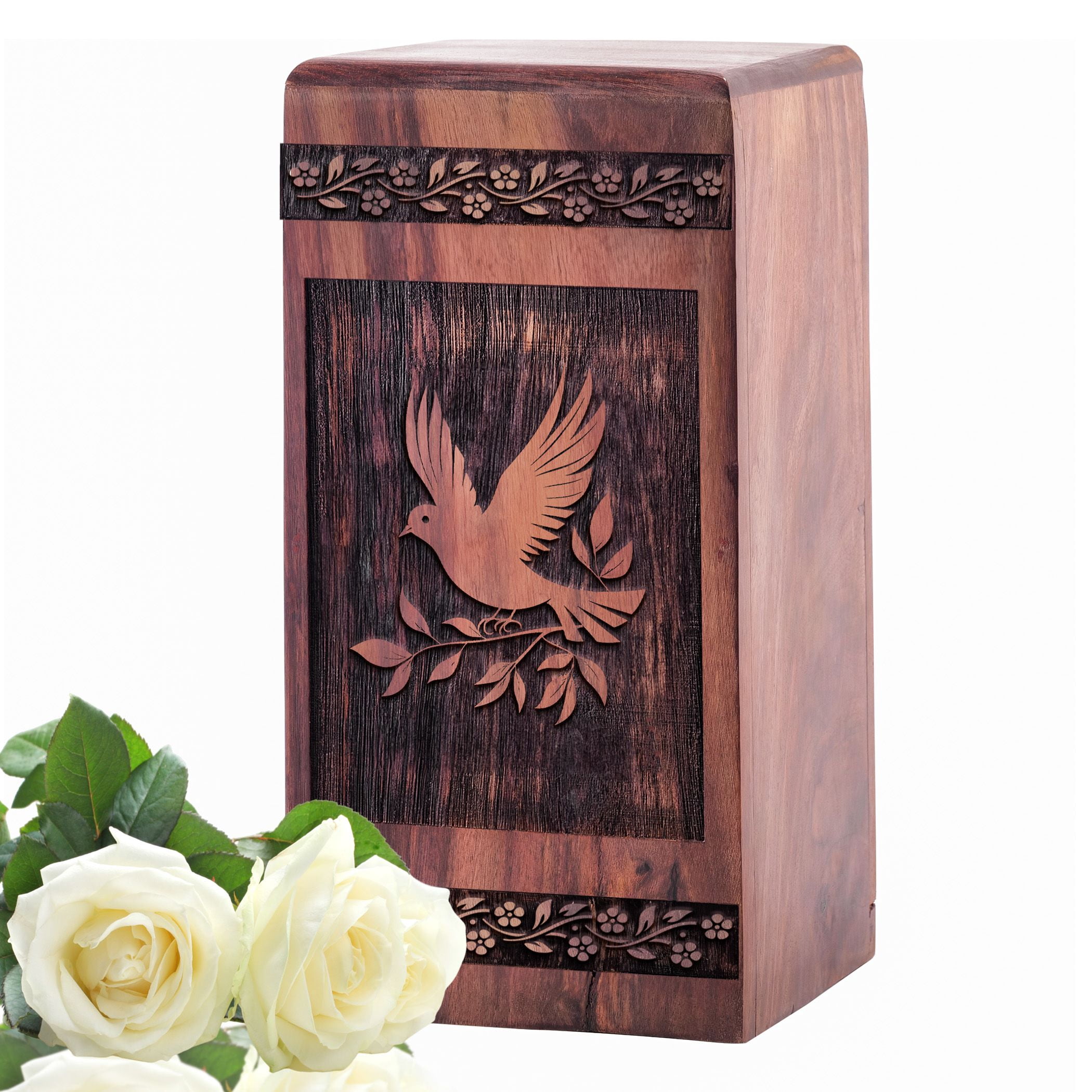 JAGSHASHI Dove Memorial Large Funeral Urns For Human Ashes Adult Male ...