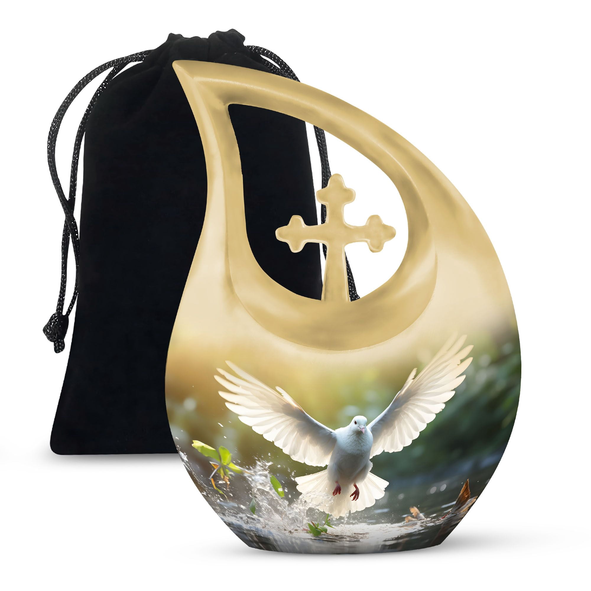 JAGSHASHI Dove Urn For Human Ashes For Men - Cremation Urn Human - Urn ...