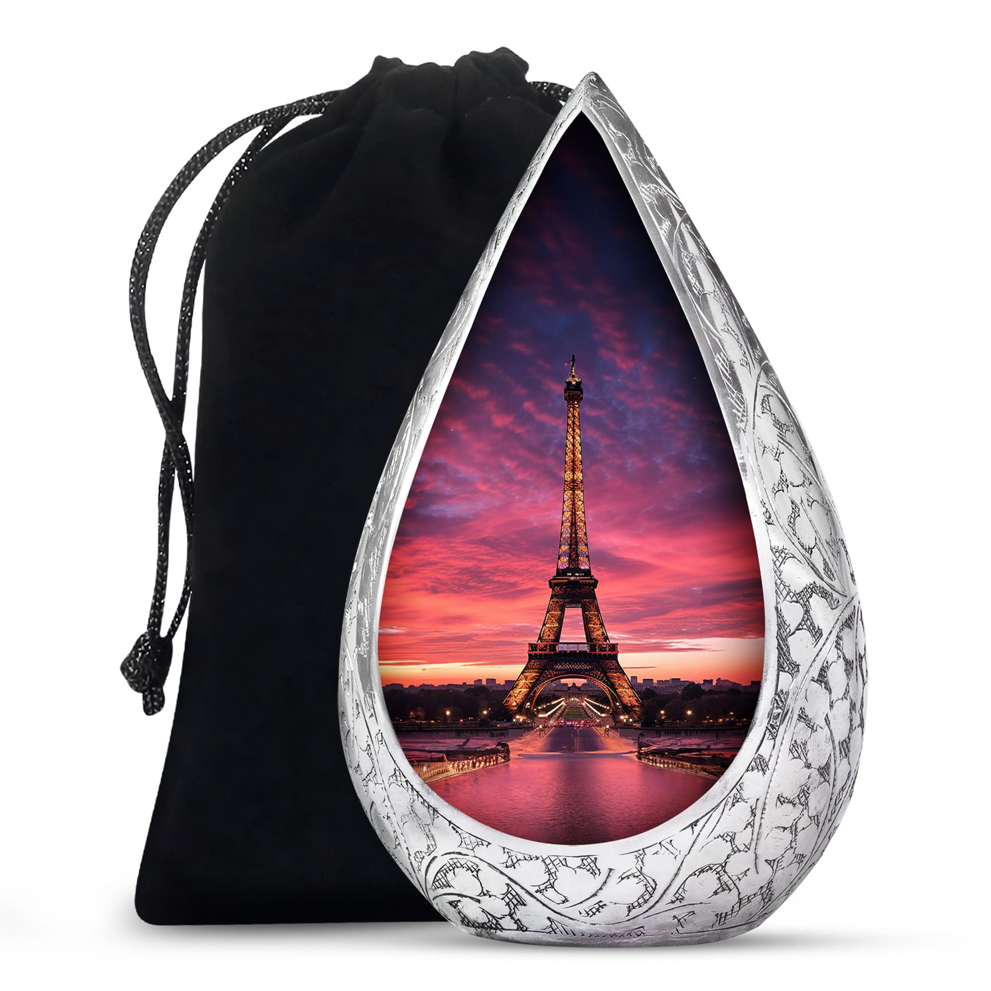 JAGSHASHI Eiffel Tower - Ash Holders For Human Ashes - Decorative Urns ...