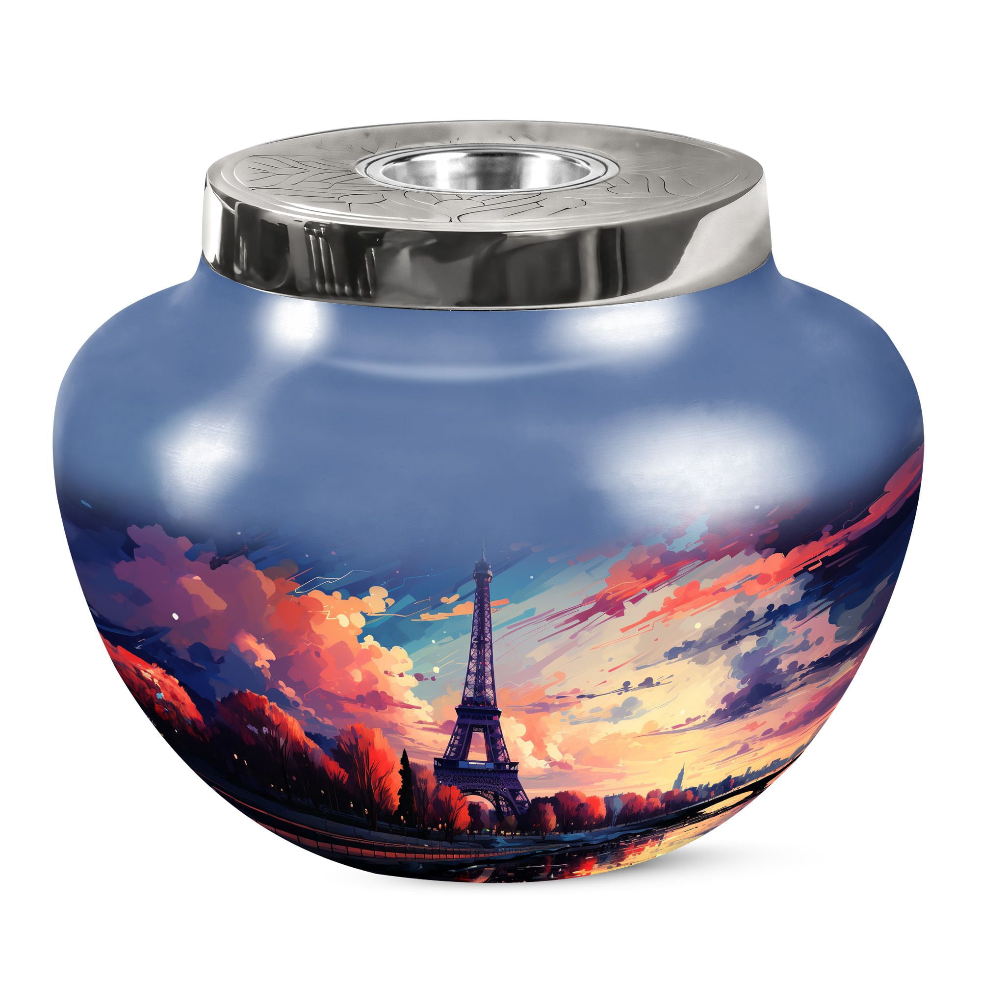 JAGSHASHI Eiffel Tower Burial Urn Adult Human Ash - Funeral Decorative ...
