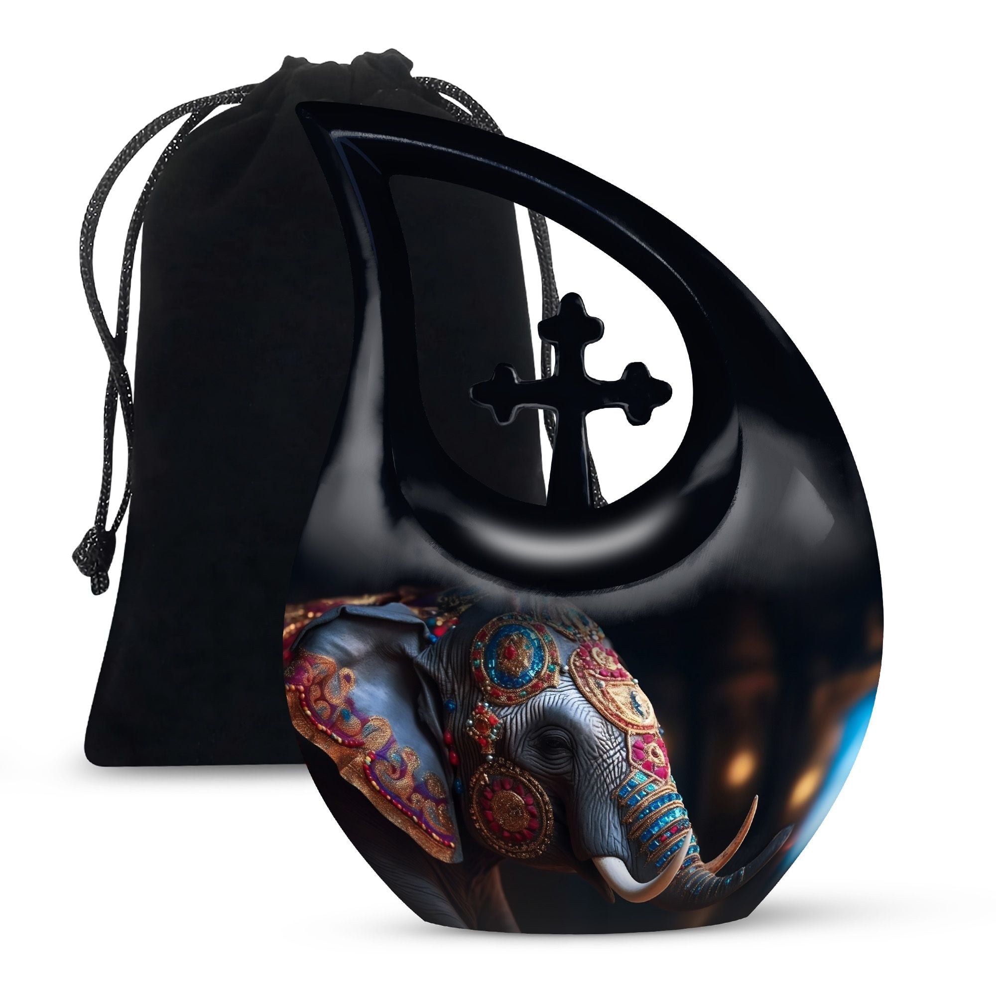 JAGSHASHI Elephant Urn For Cremation Ashes - Urn Adult Male - Human ...