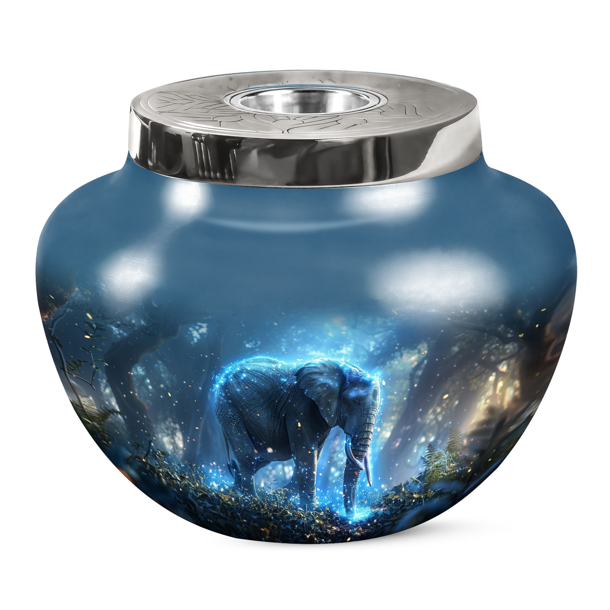 JAGSHASHI Enchanted Forest Majesty Human Remains Urn - Large Urn ...