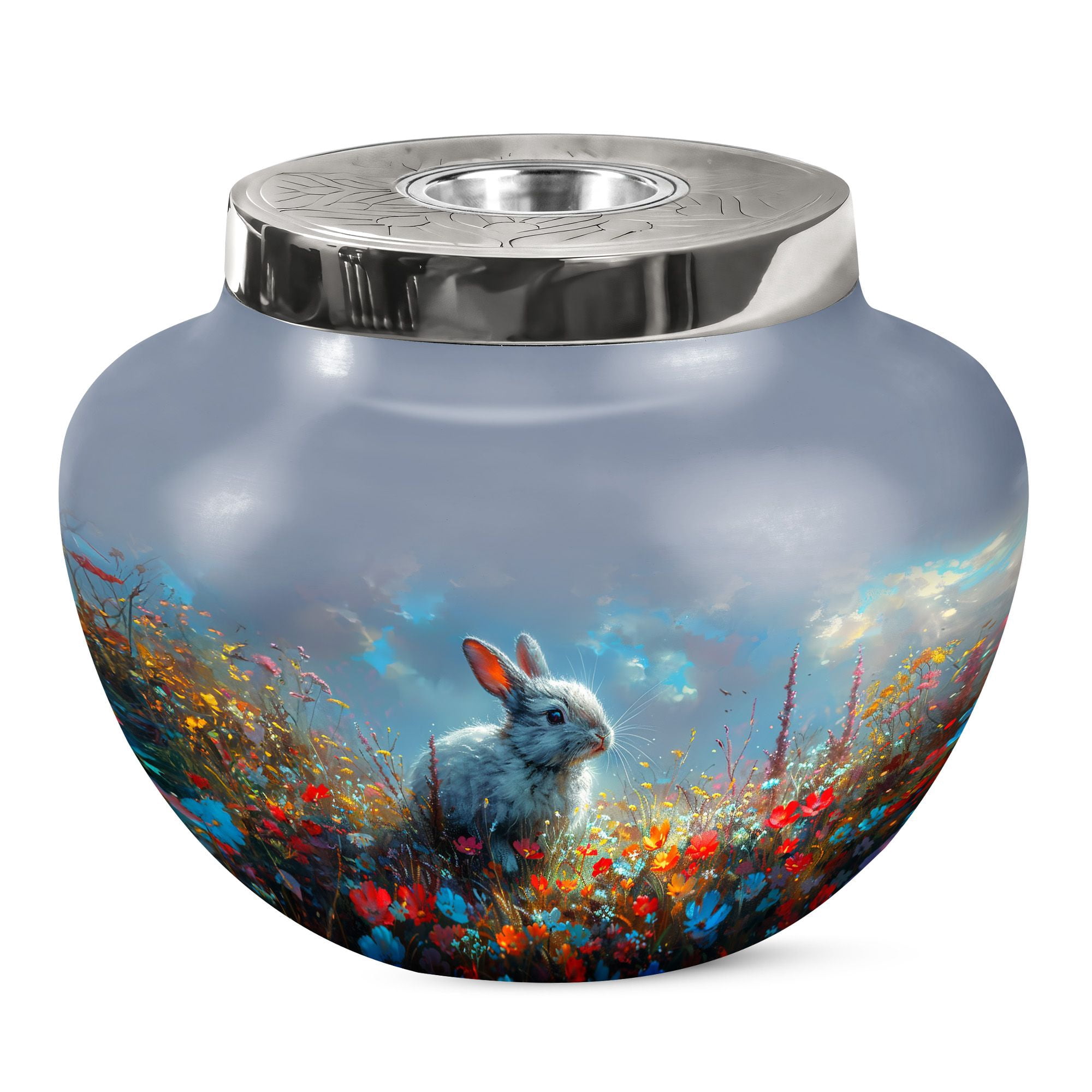 JAGSHASHI Enchanted Forest Whimsy Rabbit Urns For Cremation Ashes ...