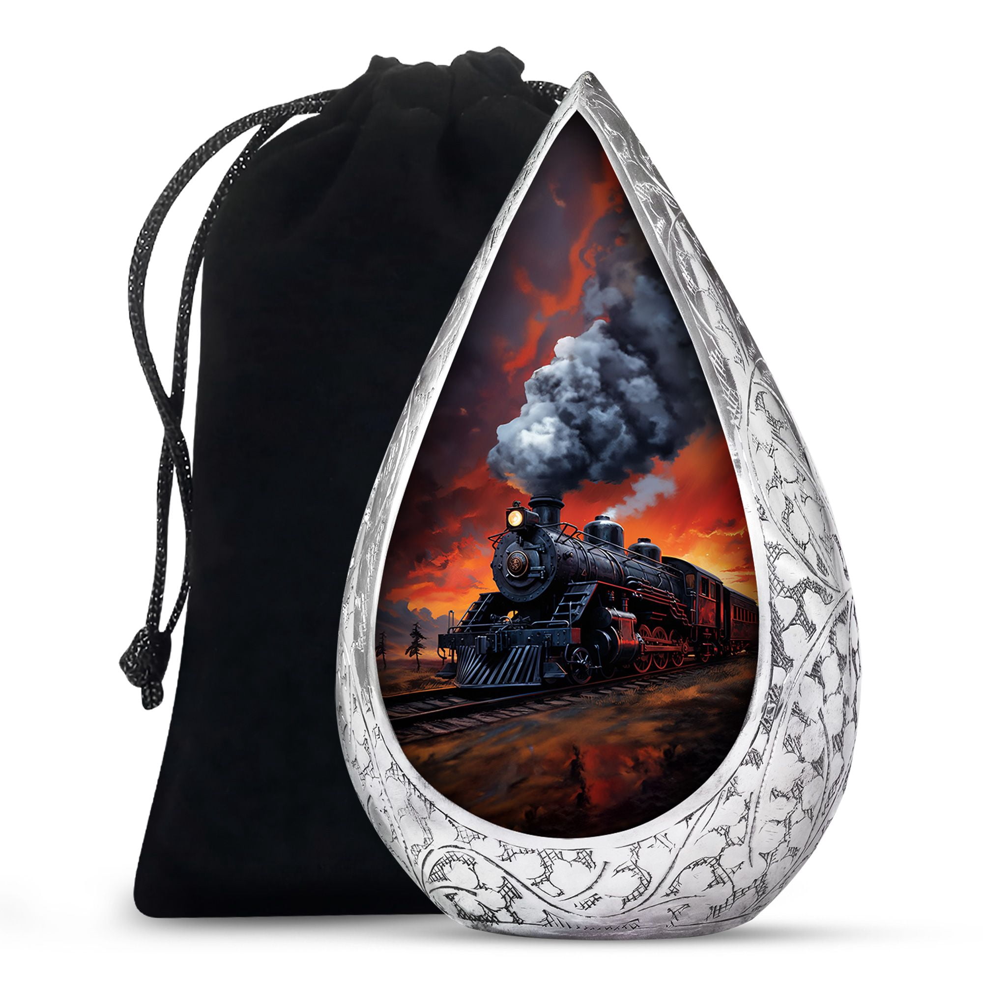 JAGSHASHI Fiery Sunset Express - Human Remains Urns - Large Decorative ...