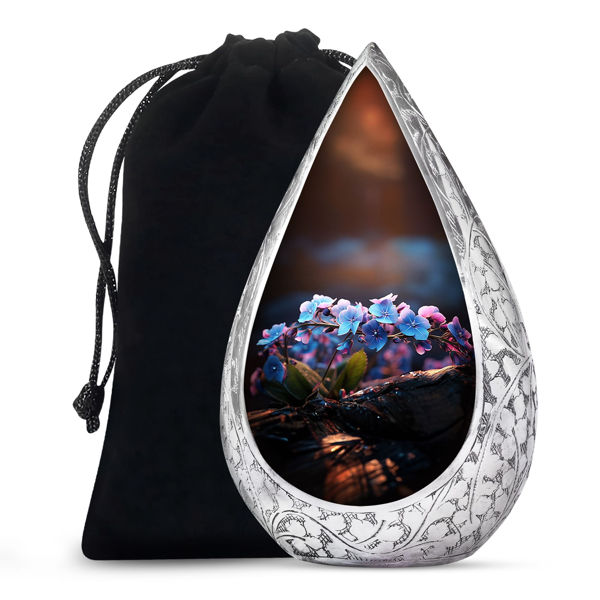 JAGSHASHI Flower - Human Ashes Urns - Burial Urns For Male & Female ...