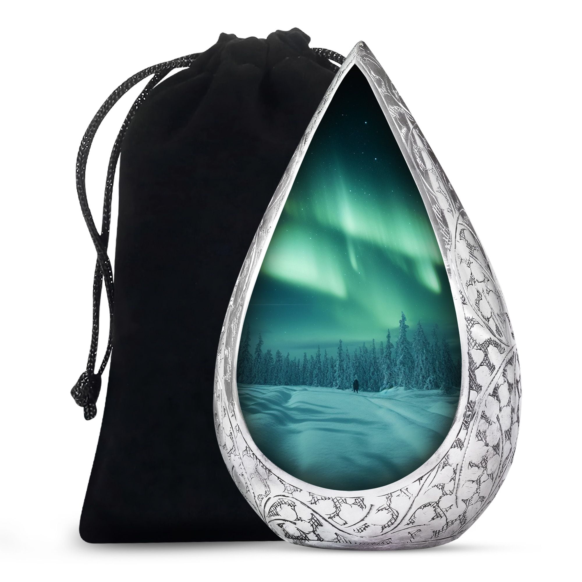 JAGSHASHI Frozen Forest - Human Remains Urn - Funeral Urns - Memorial ...