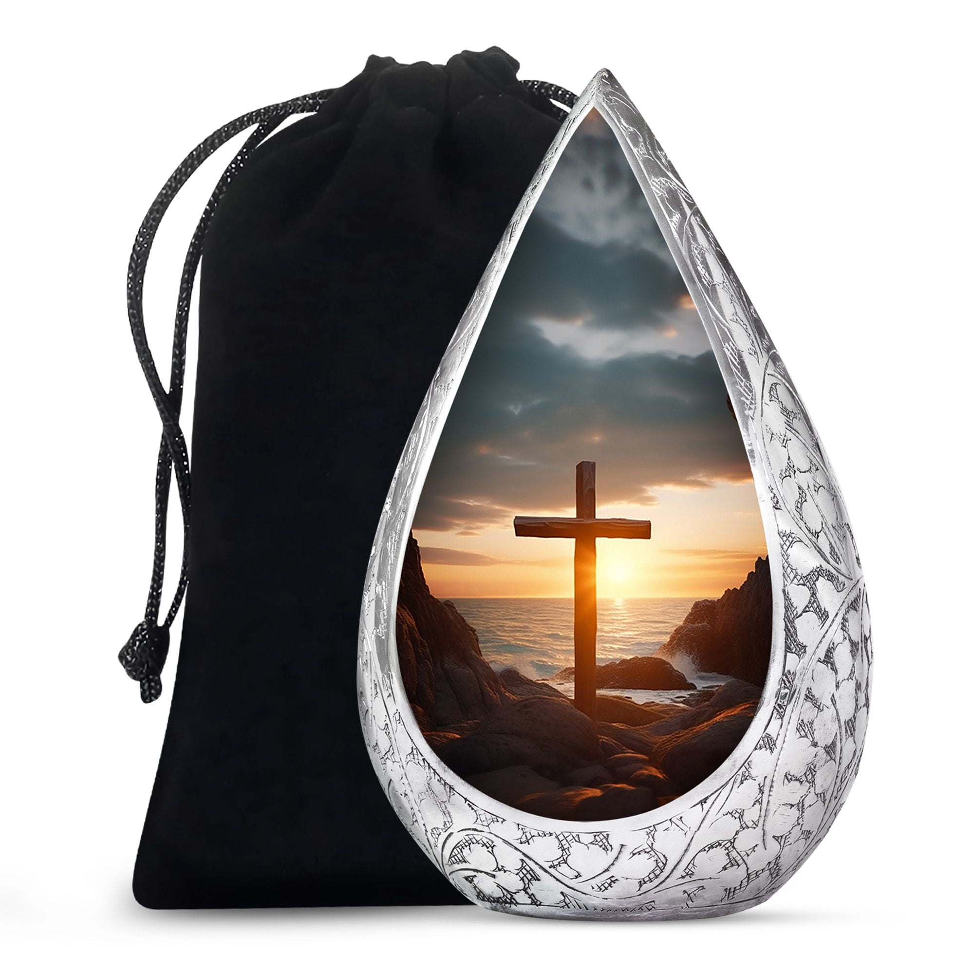 JAGSHASHI Jesus Christ - Funeral Urn - Creamation Urns For Adults - Ash ...