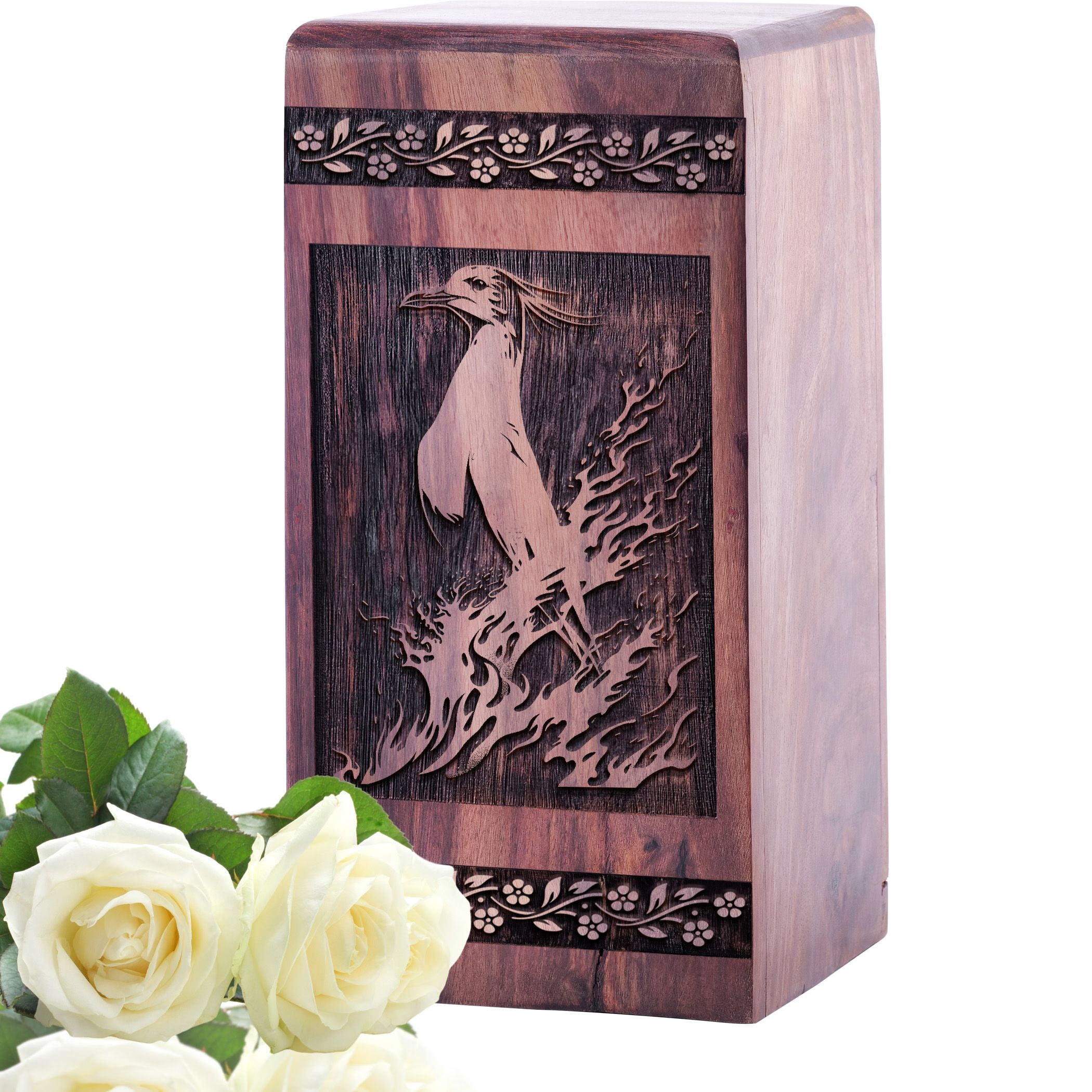 JAGSHASHI Martha Vineyard Wooden Funeral Urns For Human Ashes Adult ...