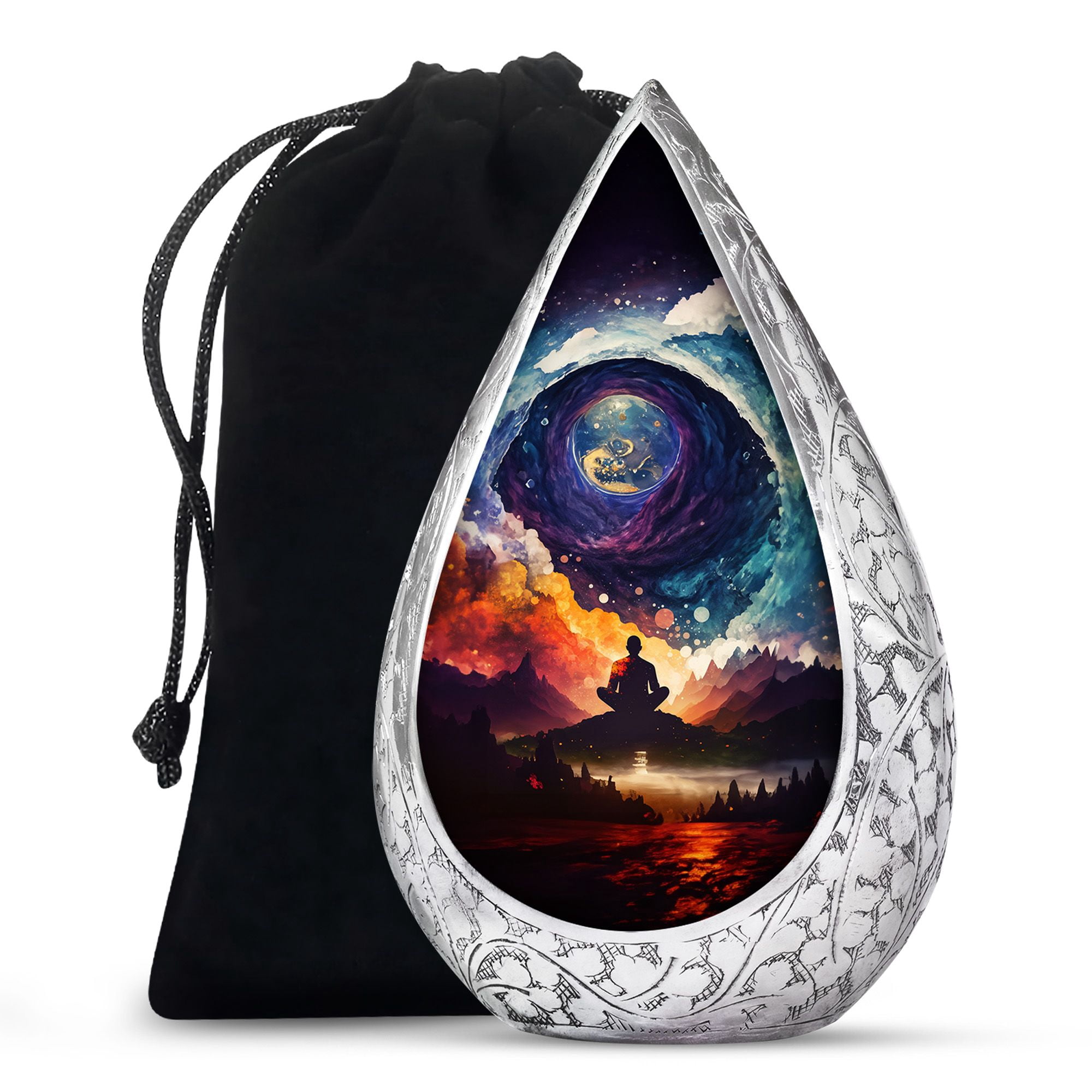 JAGSHASHI Meditation Yoga - Memorial Urns For Mom & Dad - Cremation ...