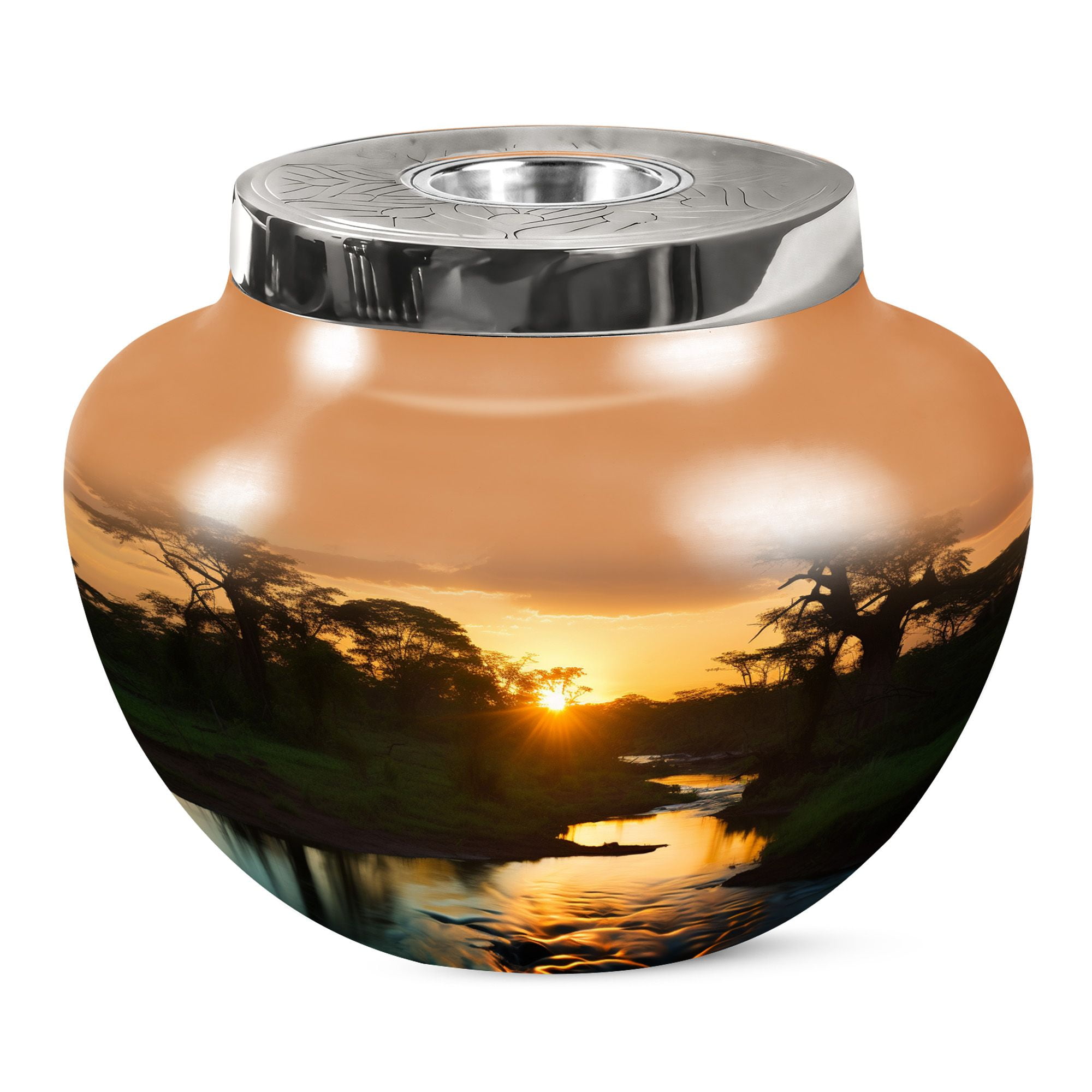 JAGSHASHI Nature Urn For Human Ashes - Large Memorial Urns - Human ...