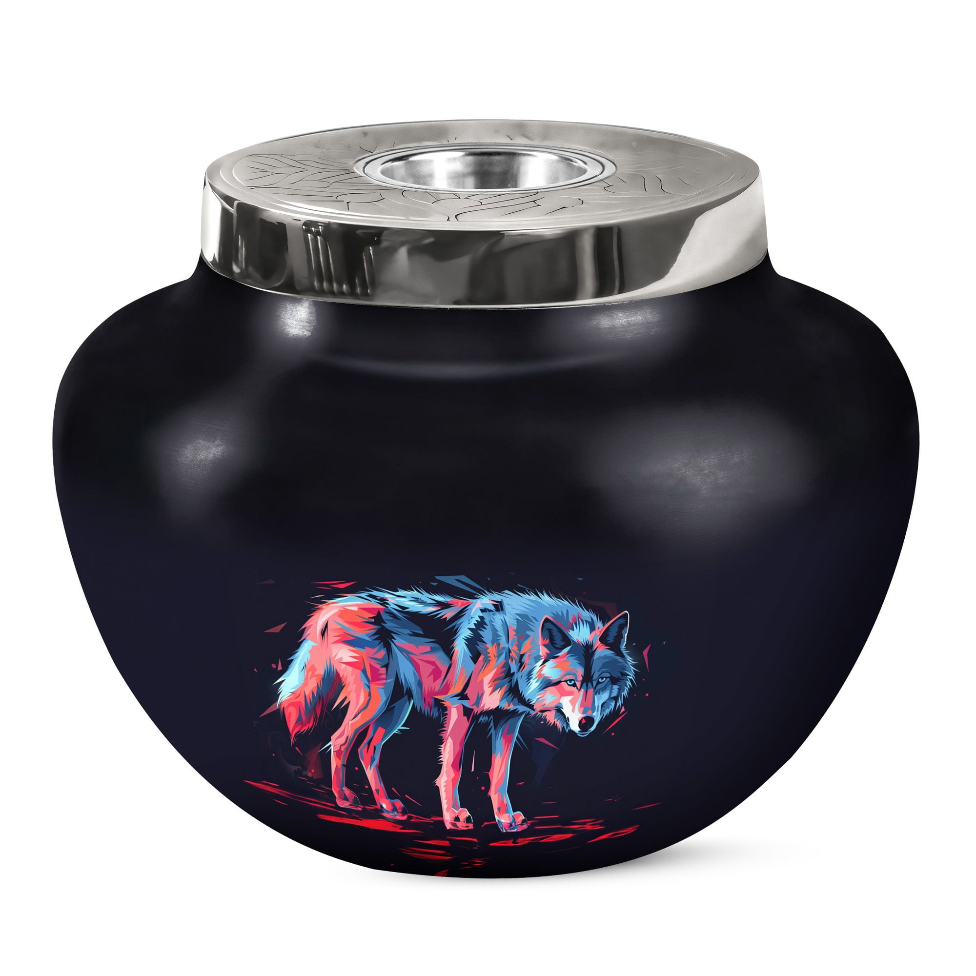 JAGSHASHI Neon Predator Essence Memorial Urn For Ash - Cremation Urn ...