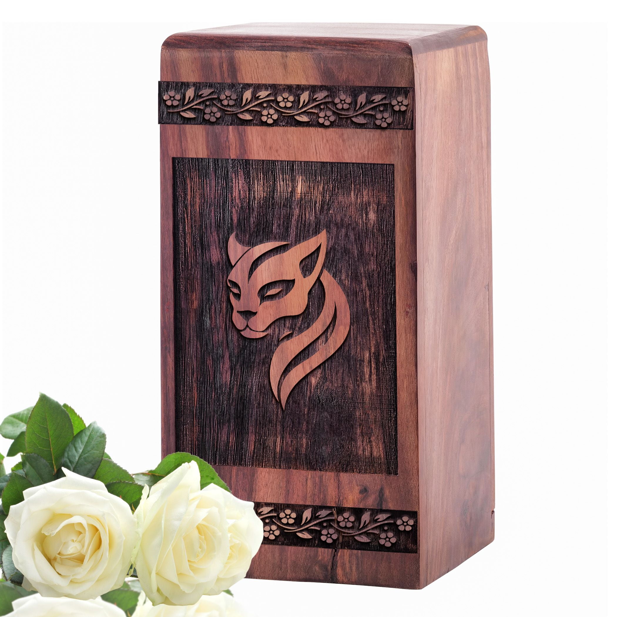 JAGSHASHI Penther Large Cremation Urn For Adult Women Ashes - Handmade ...