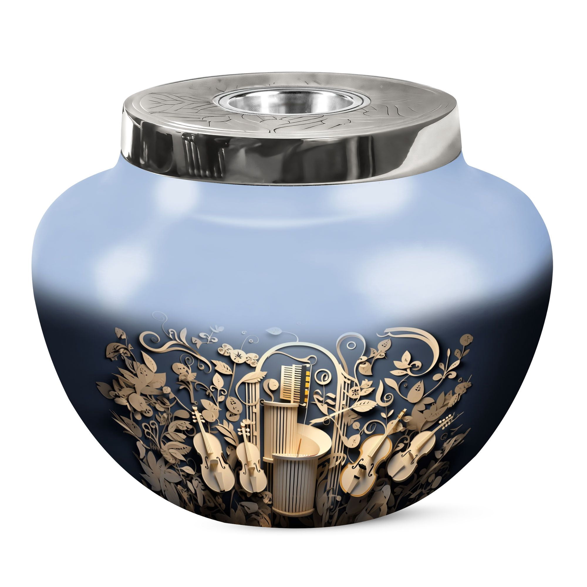 JAGSHASHI Sculpted Musical Harmony Cremation Urns For Human - Ash Urn ...