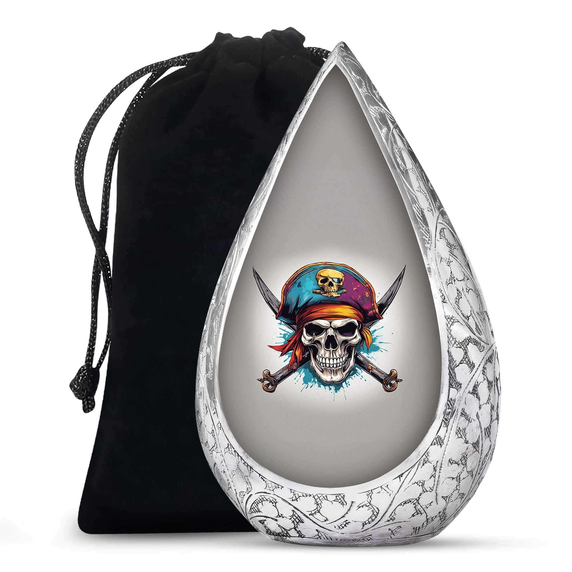 JAGSHASHI Skull - Cremation Urn For Burial - Ash Urns For Humans ...