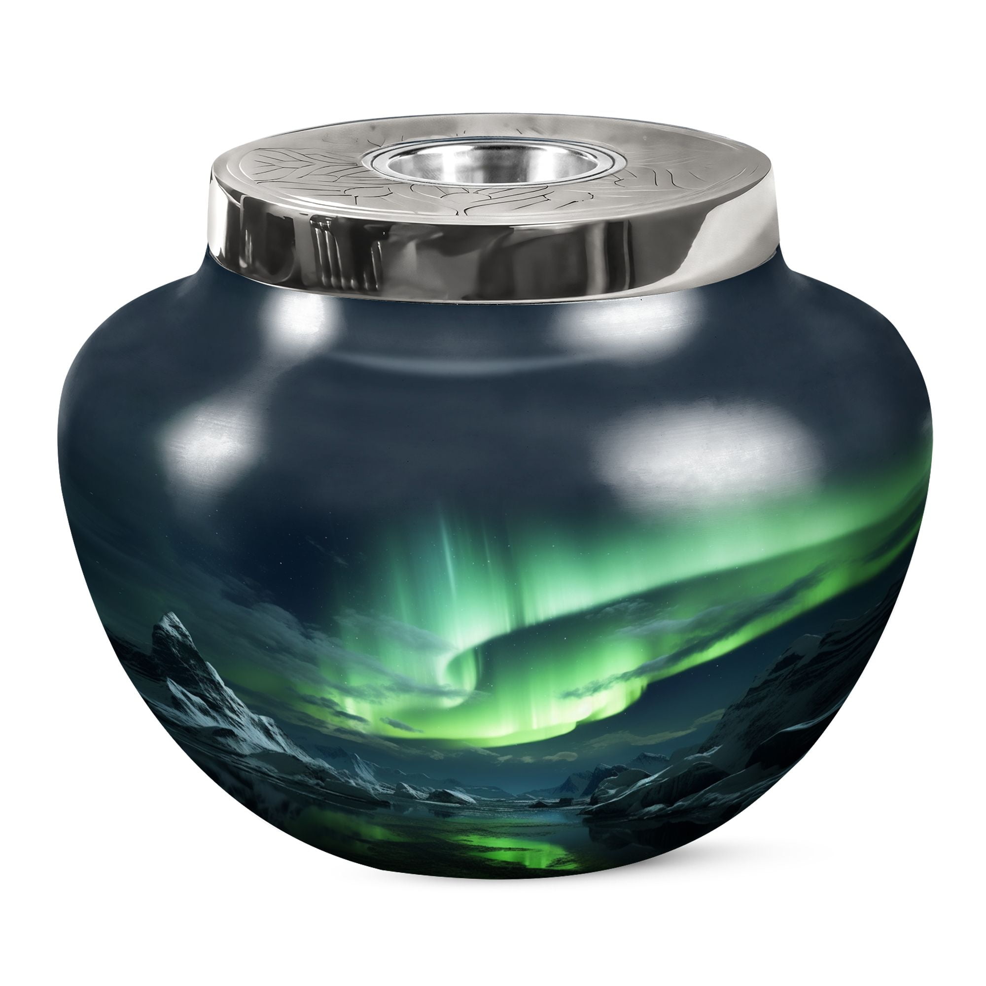 JAGSHASHI Sky Glows Burial Urns For Human Ashes - Ash Burials For Human ...