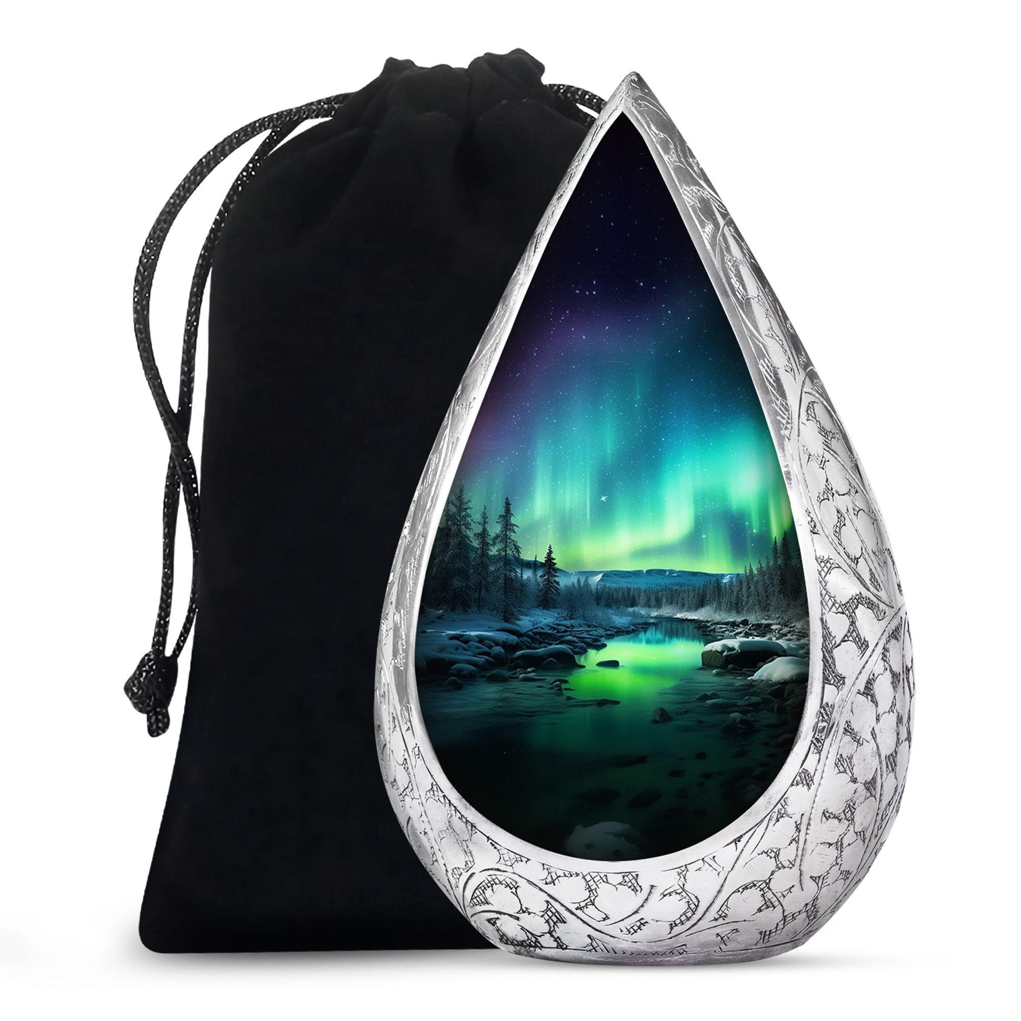 JAGSHASHI Sky Glows - Cremation Urns For Human Ashes - Adult Urn For ...